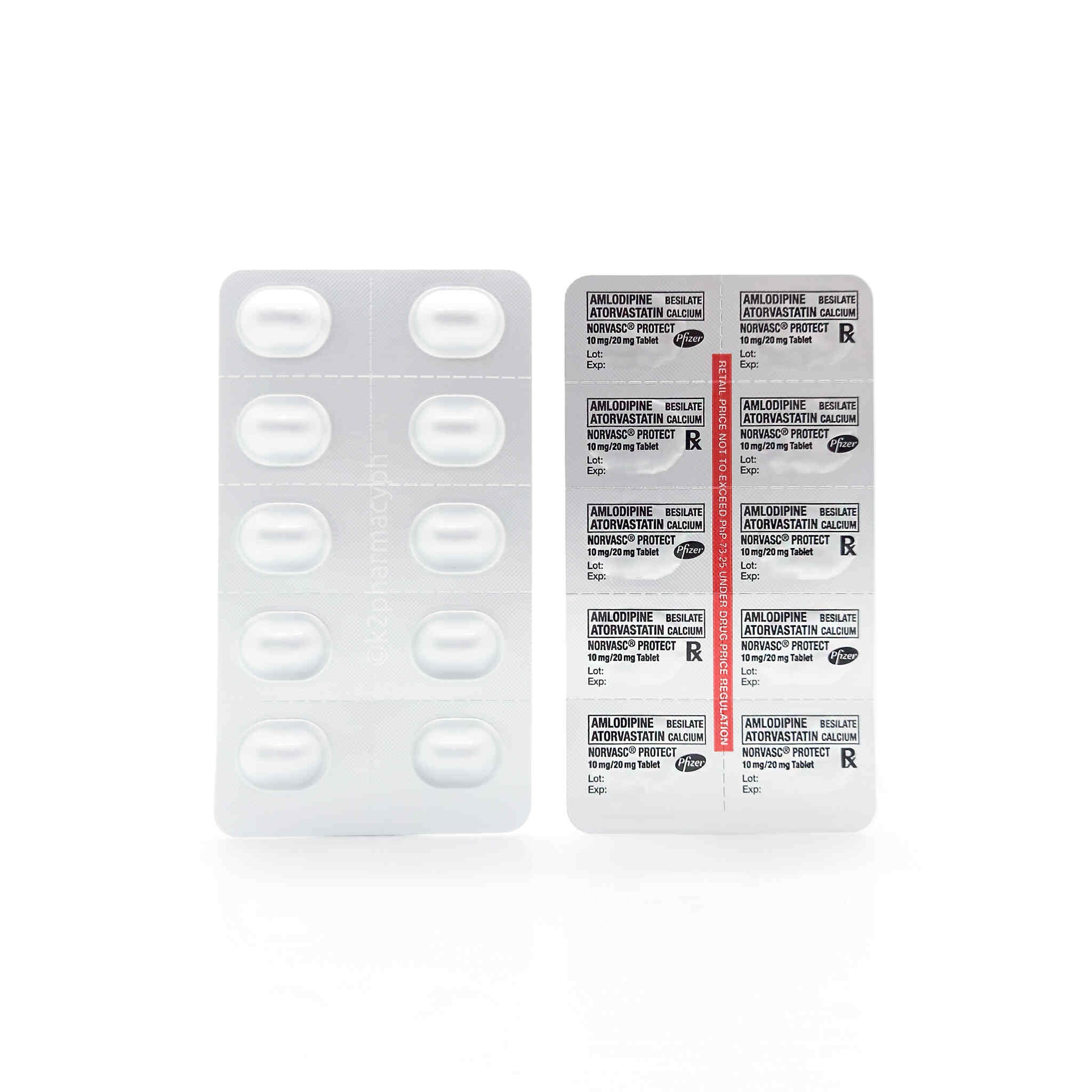 Norvasc® Protect 10mg/20mg Tablets