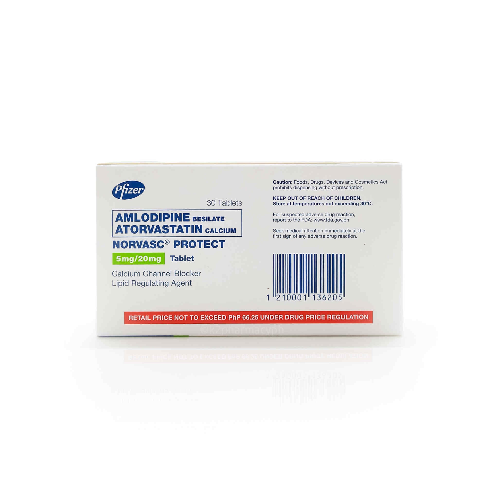 Norvasc® Protect 5mg/20mg Tablet