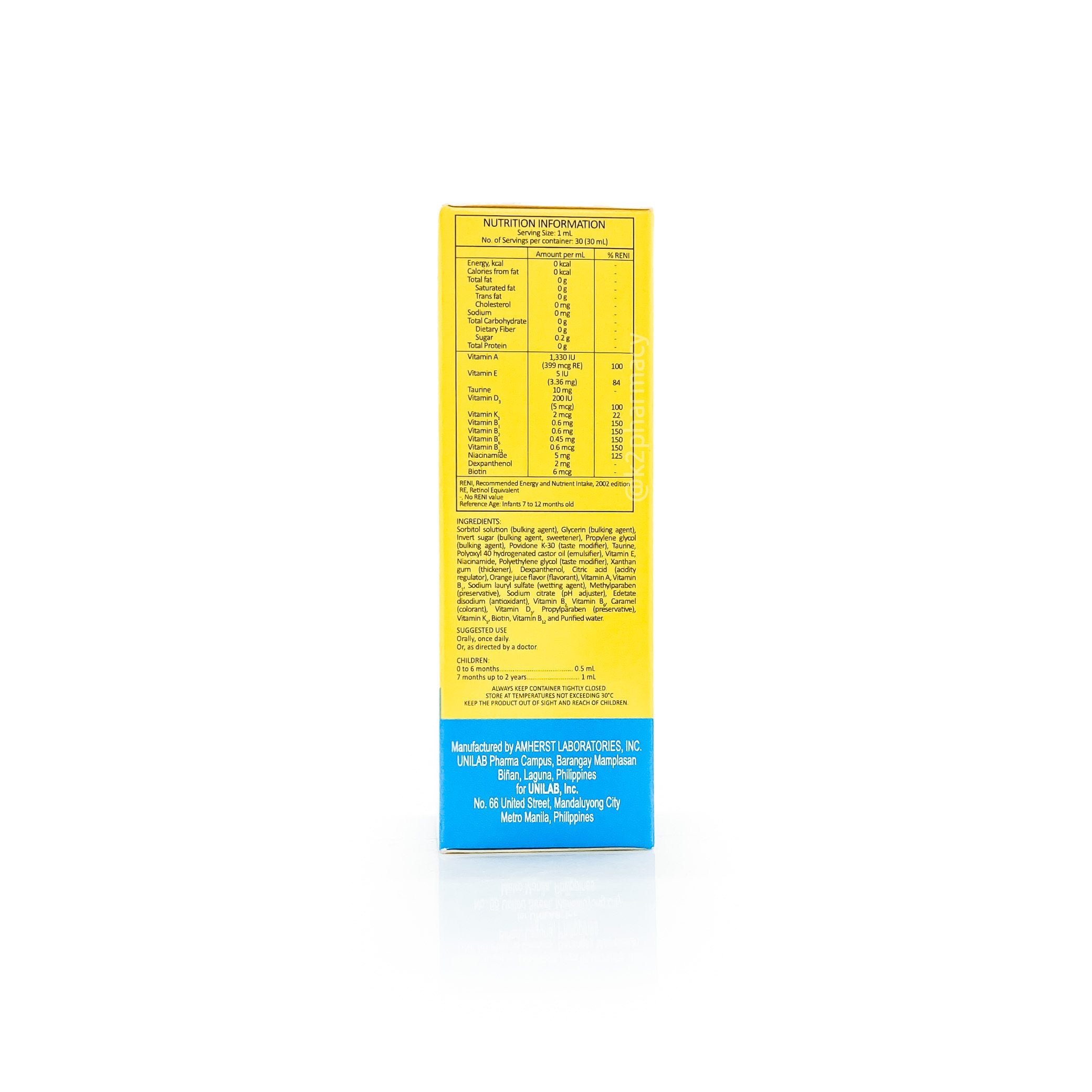 Nutrilin® Oral Drops (0-2yrs) 30mL