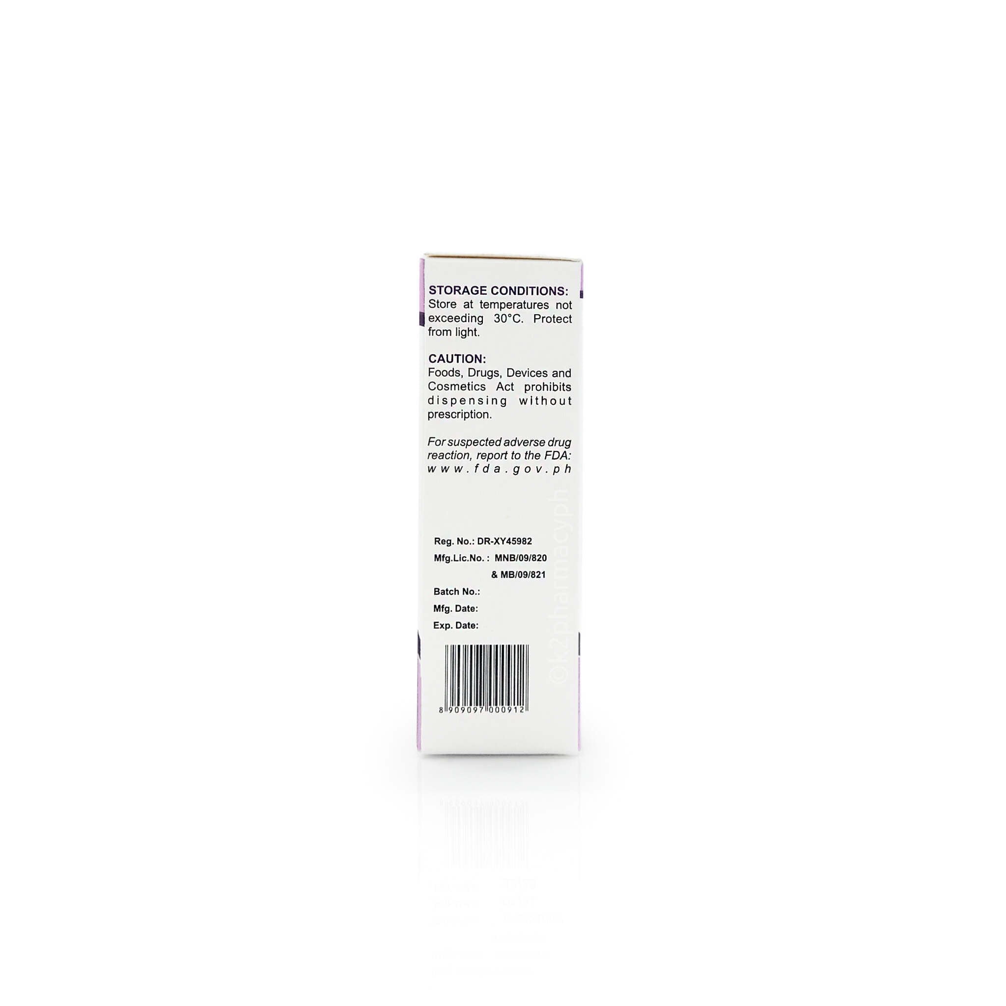 Pantocare Pantoprazole40mg Lyophilized for Injection (I.V.) 1 Vial