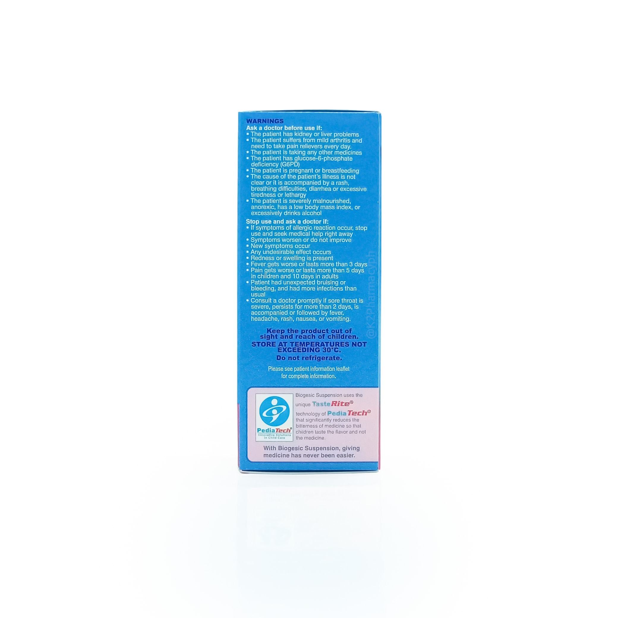 Biogesic® Suspension for Kids 60mL