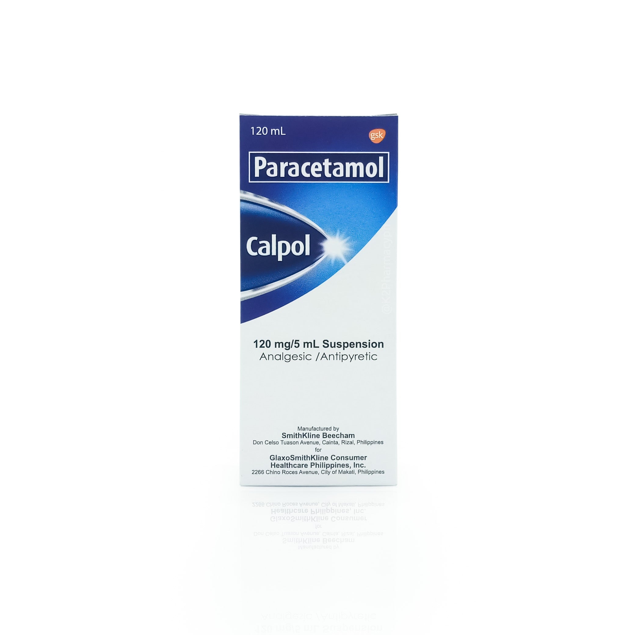 Calpol® Paracetamol Suspension 120mg (for 2-6yo) Strawberry