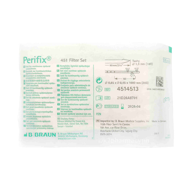 Perifix® Filter Set