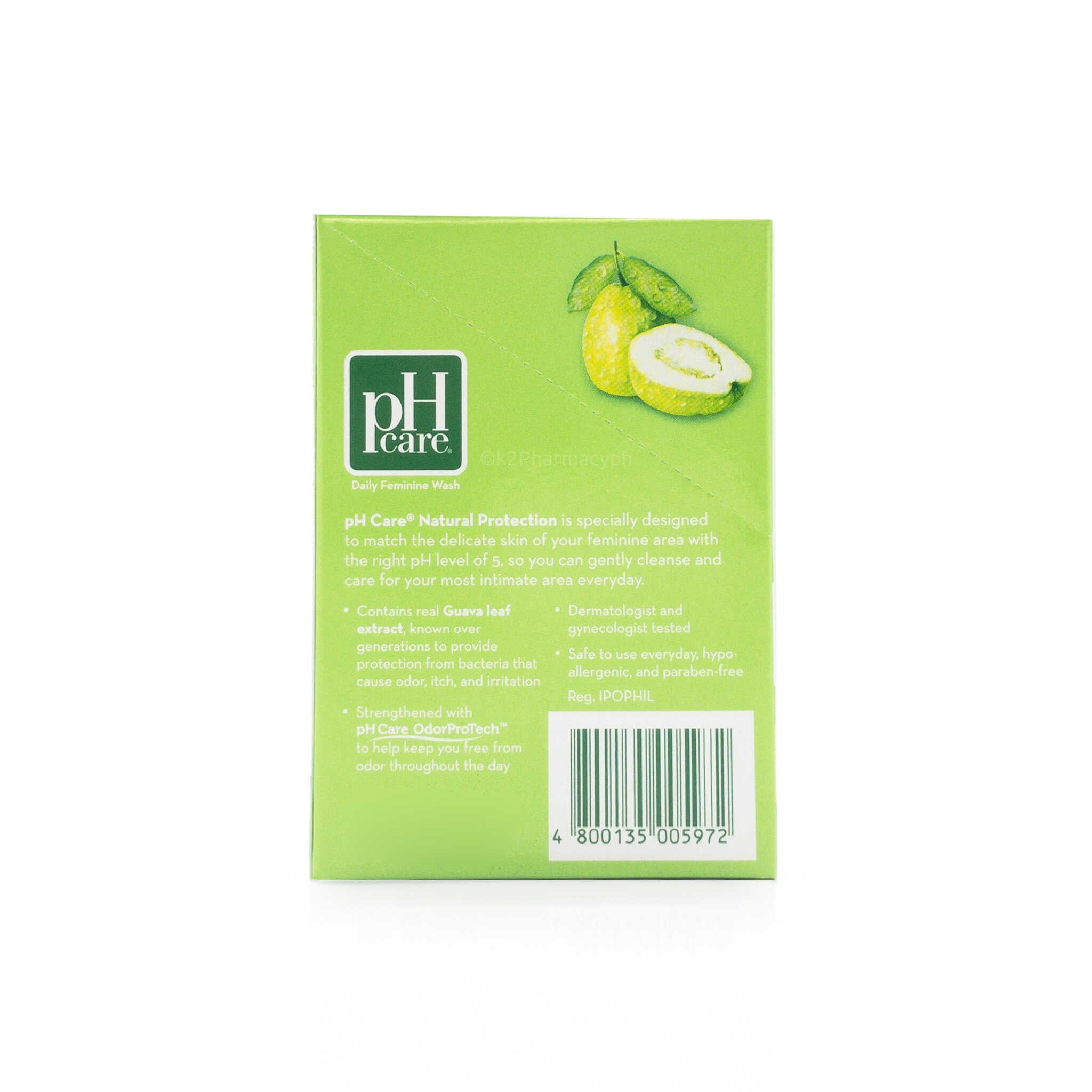 Ph Care® Daily Feminine Wash Natural Protection 12 x 5mL