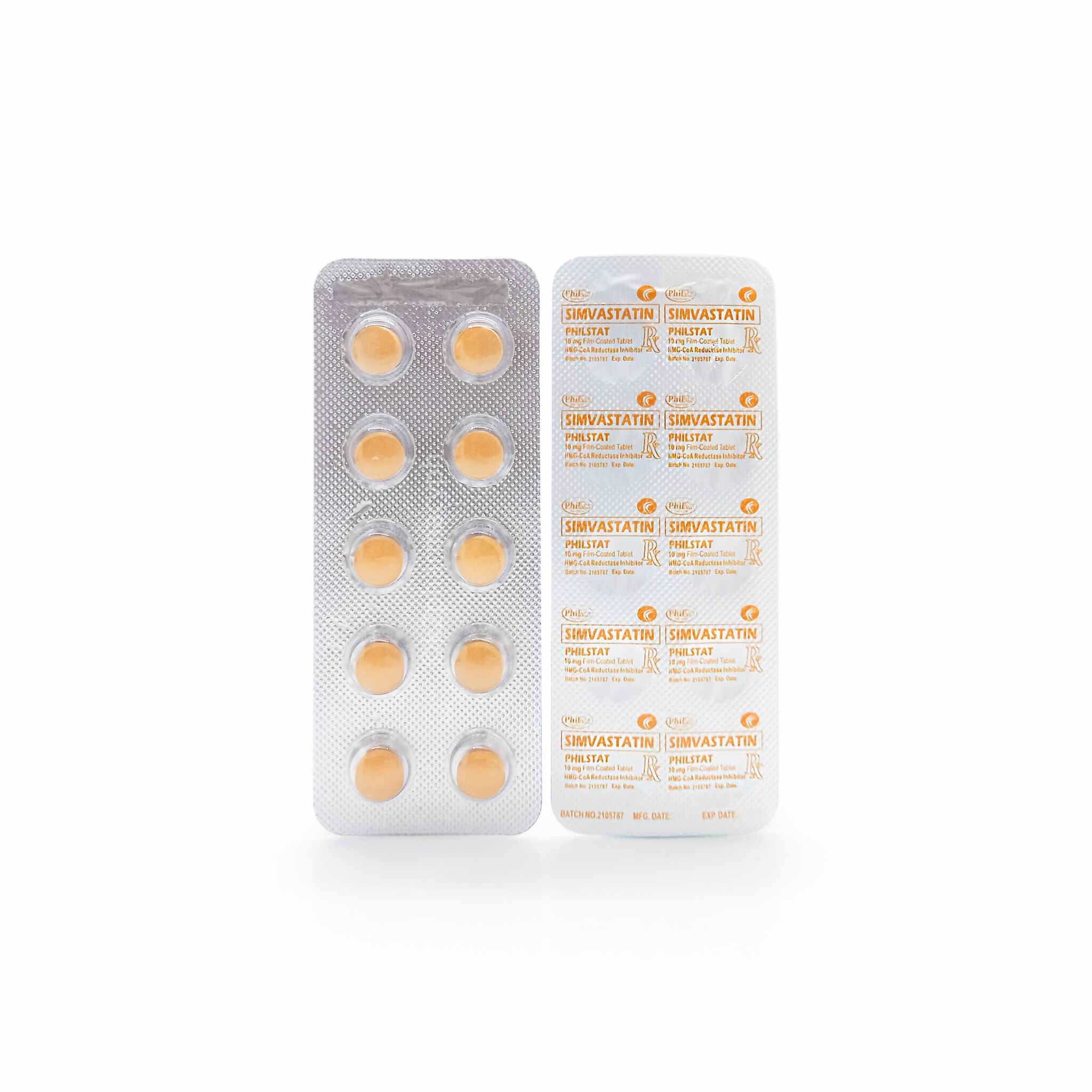 Philstat Simvastatin 10mg Tablets