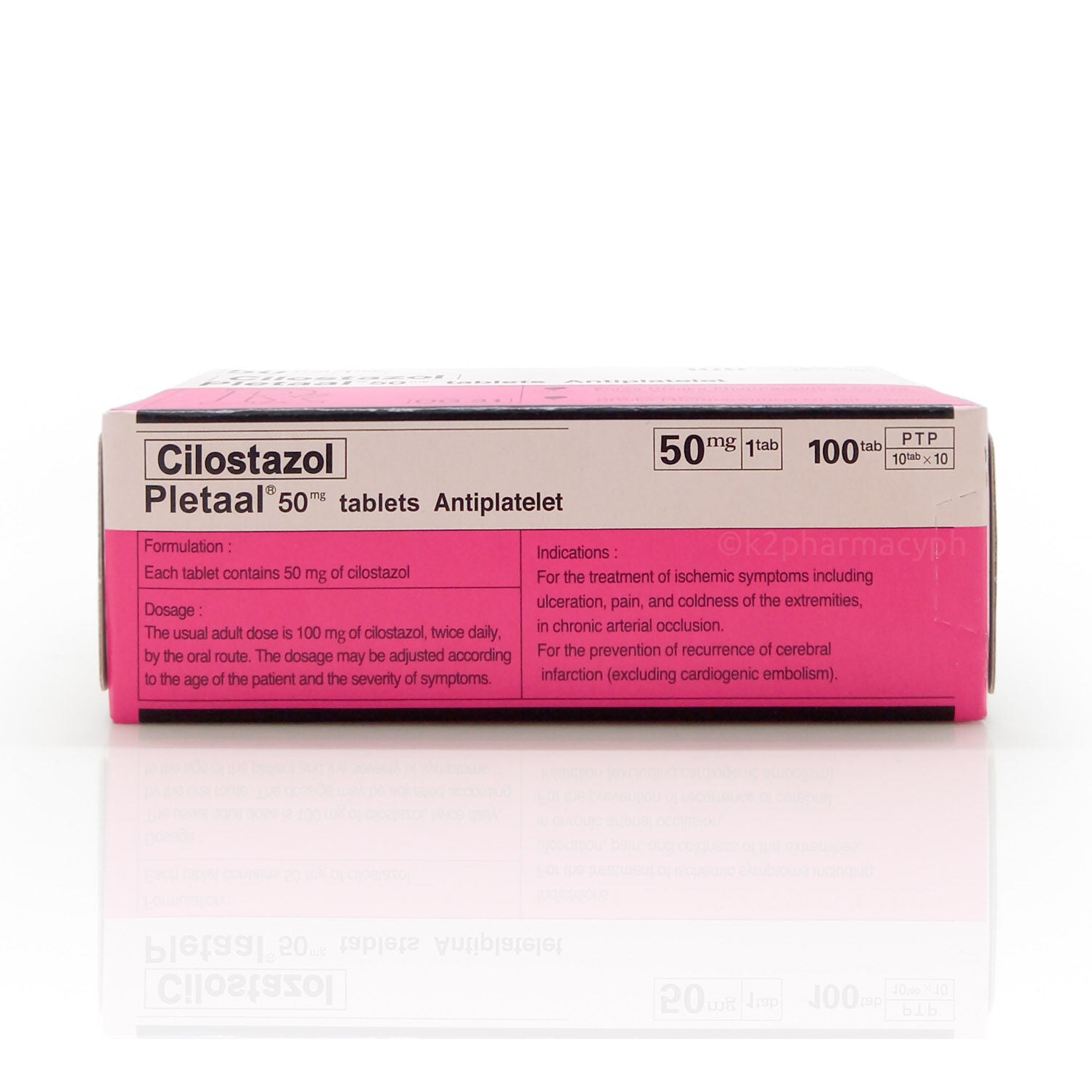 Pletaal® 50mg Tablets