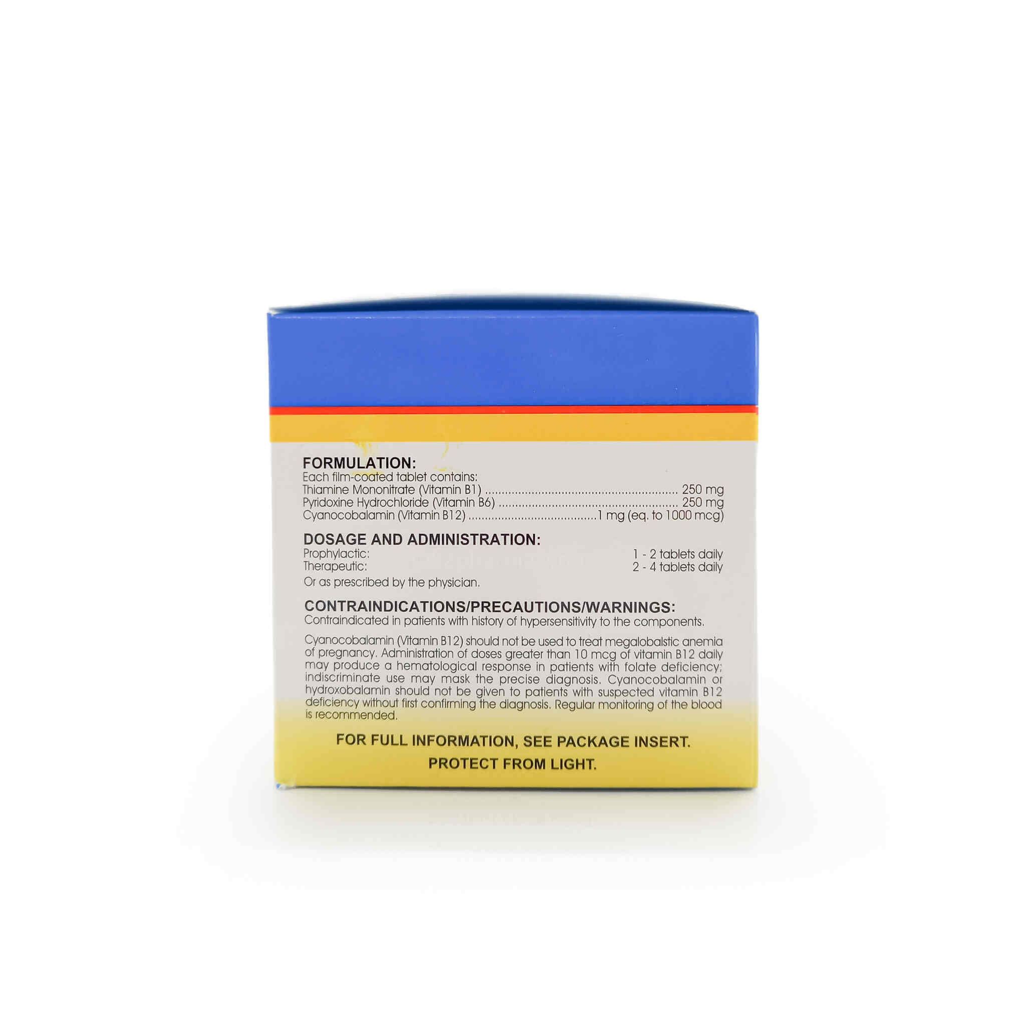 Polynerv™ 1000 Thiamine Mononitrate (Vit. B1) Pyridoxine HCI (Vit. B6 ...