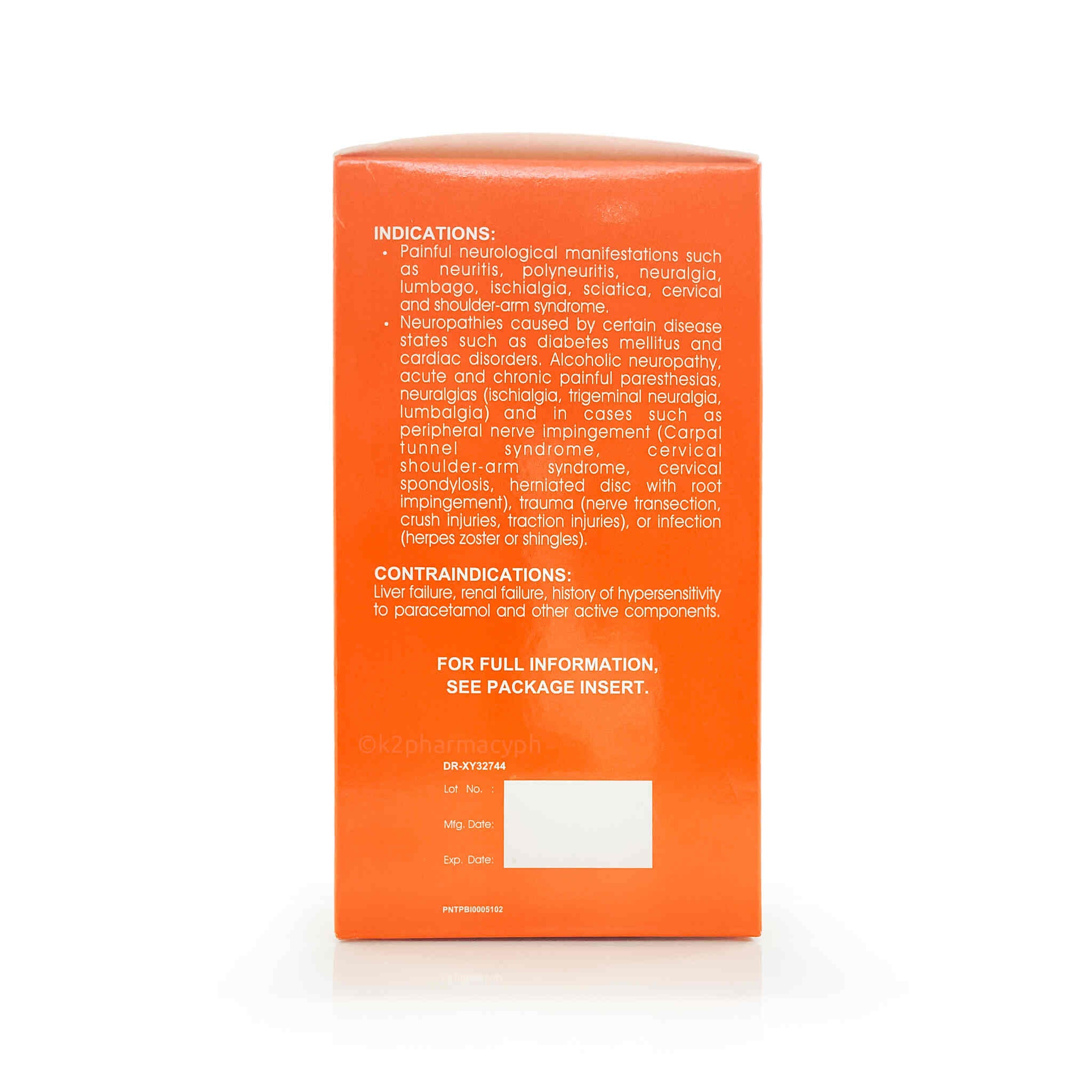 Polynerv™ Forte Thiamine Mononitrate (Vit. B1) Pyridoxide HCI (Vit. B6 ...