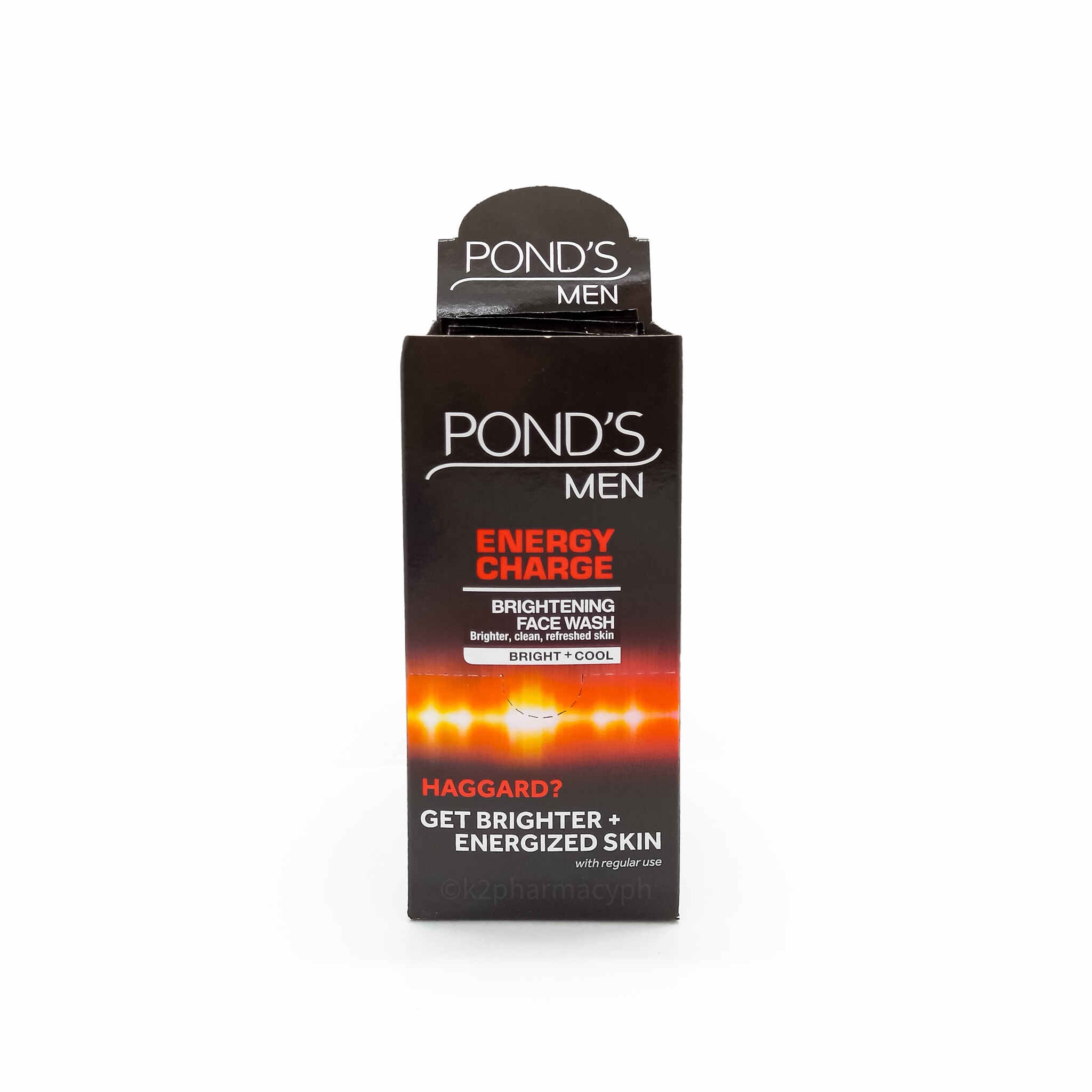 Pond's Men Energy Charge Brightening Facial Wash 12 x 10g