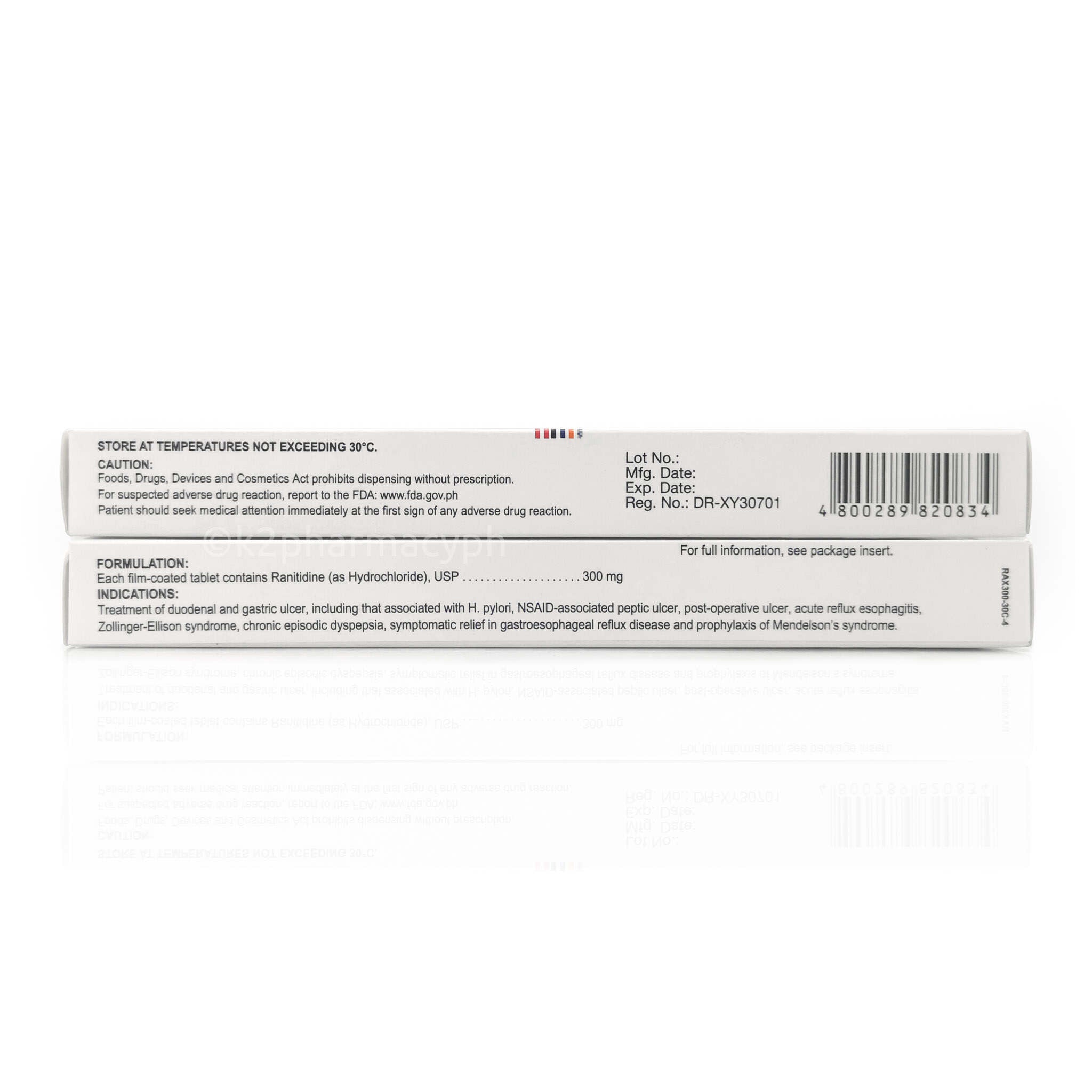 Raxide® 300mg Film-coated Tablet