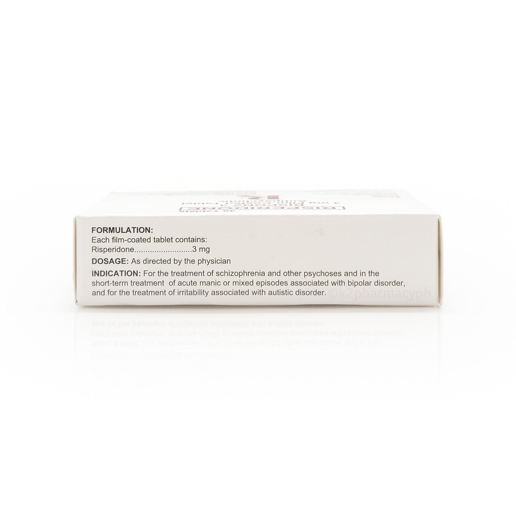 Risponz 3 Risperidone 3mg Film-Coated Tablet