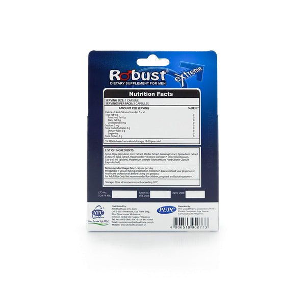 Robust® Extreme 400mg Capsules