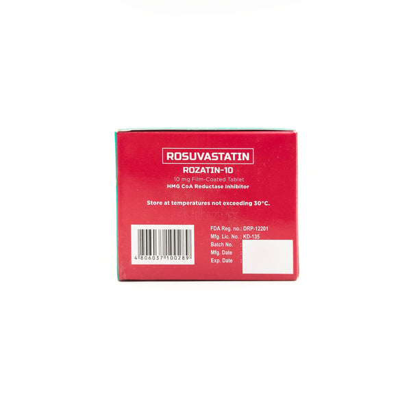 Rozatin-10 Rosuvastatin 10mg Film-Coated Tablet