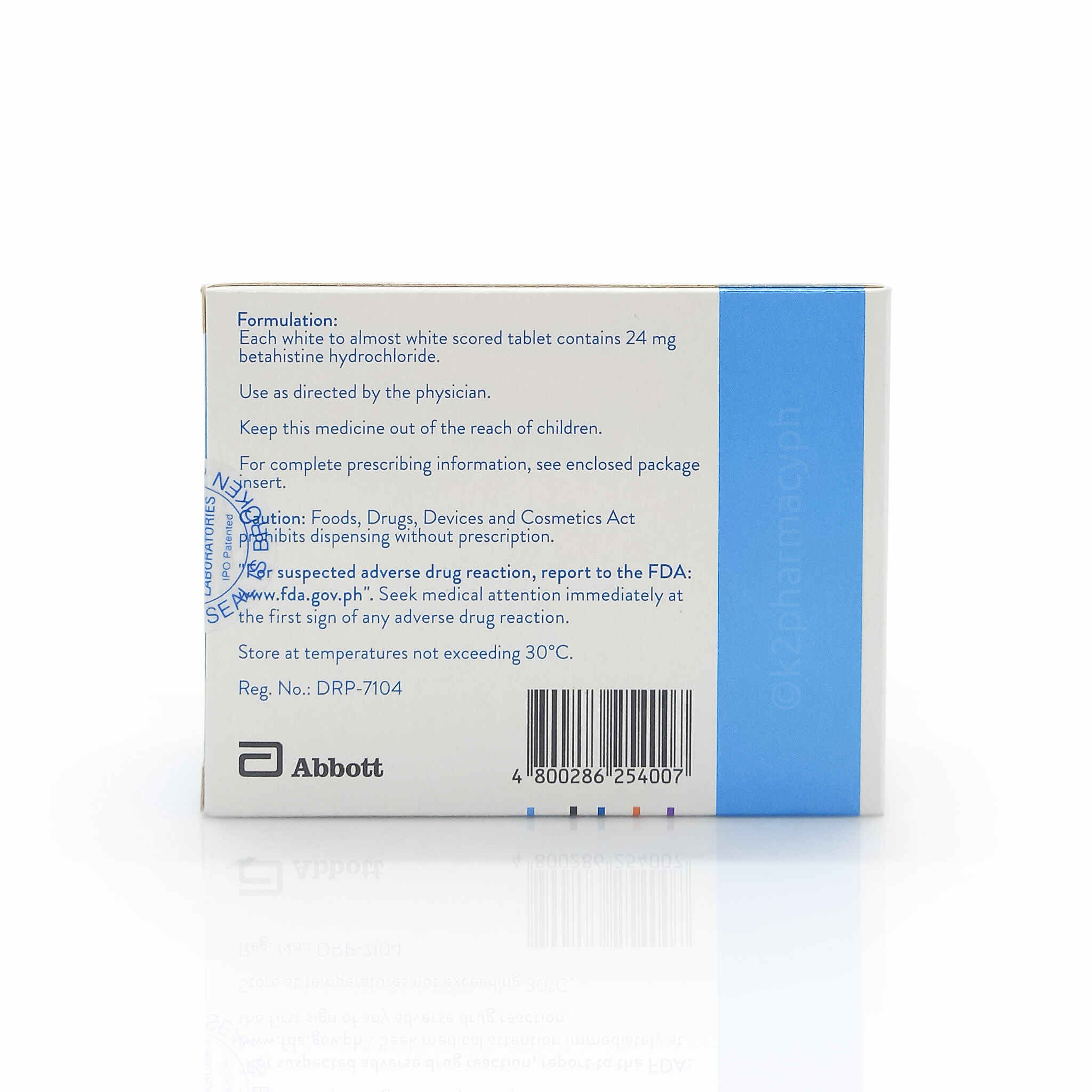 Serc® 24mg Tablet