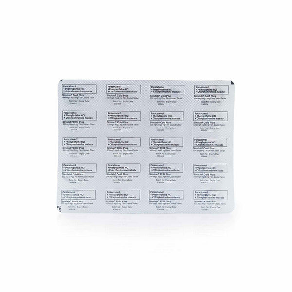 Sinutab ® Cold Plus Tablets