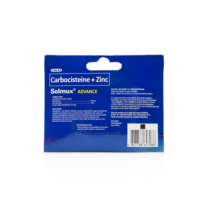 Solmux® Carbocisteine Capsule 500mg