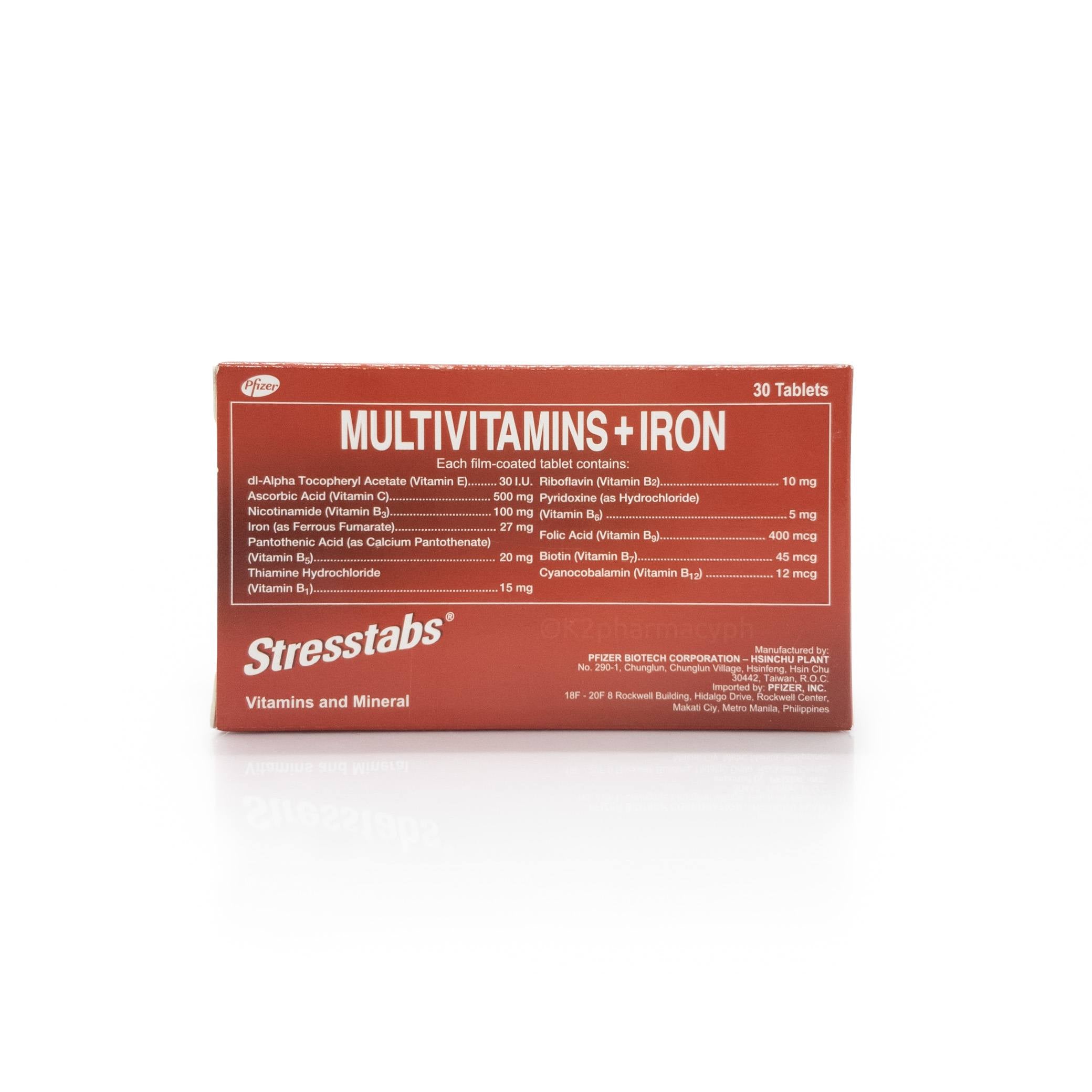 Stresstabs® Anti-stress Vitamin formula tablet