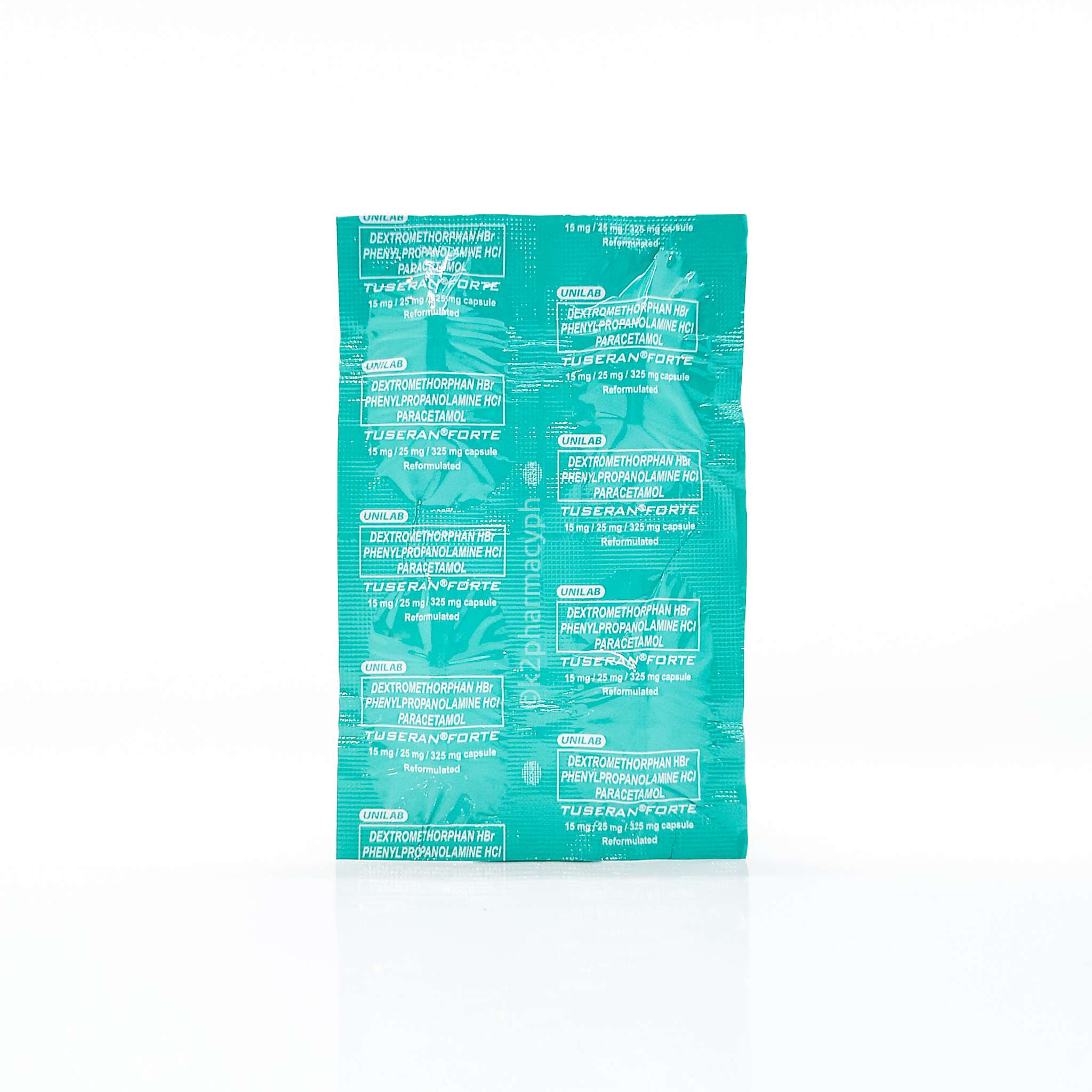 Tuseran® Forte Capsule Dextromethorphan HBr Phenylpropanolamine HCI ...