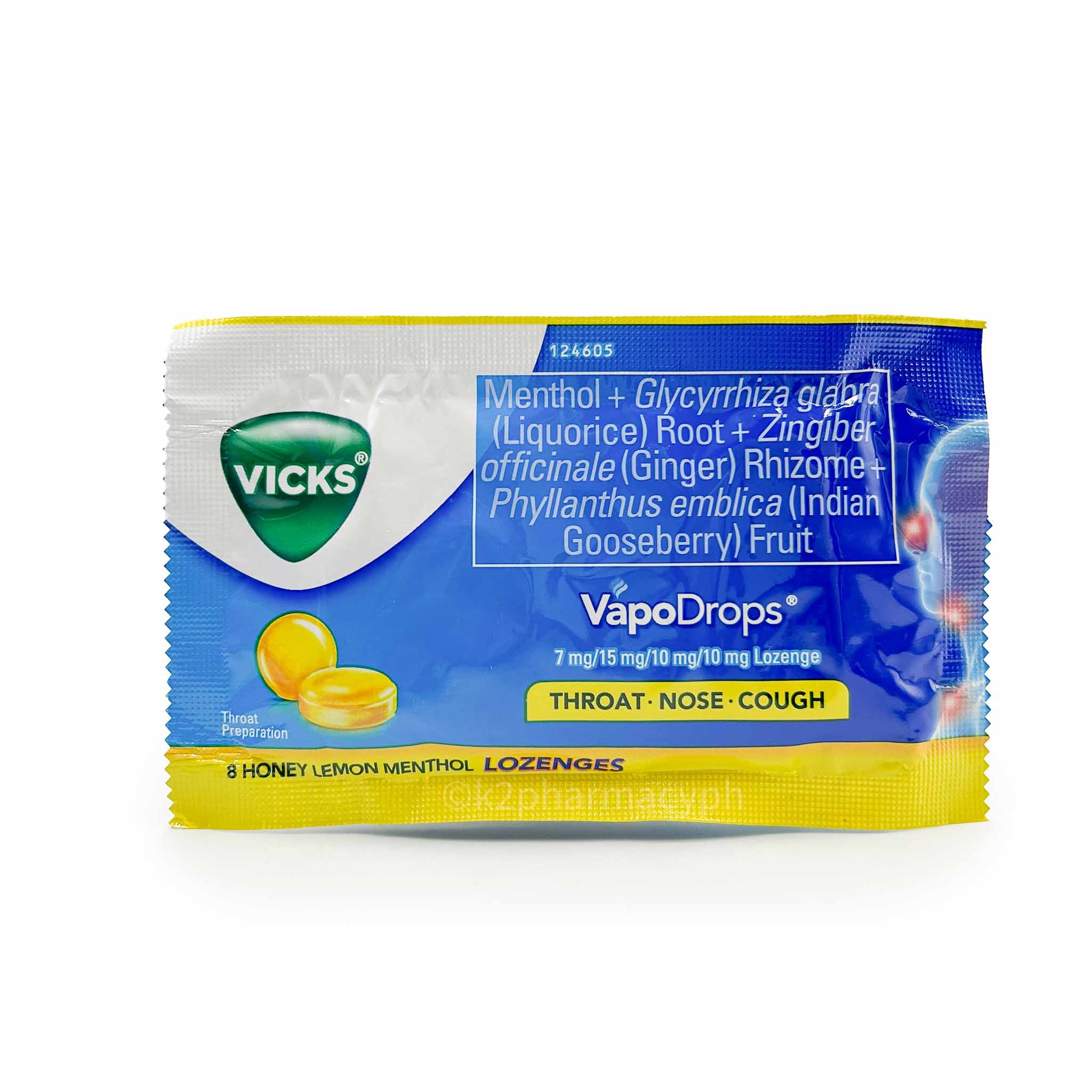 Vicks® VapoDrops® Honey Lemon Menthol