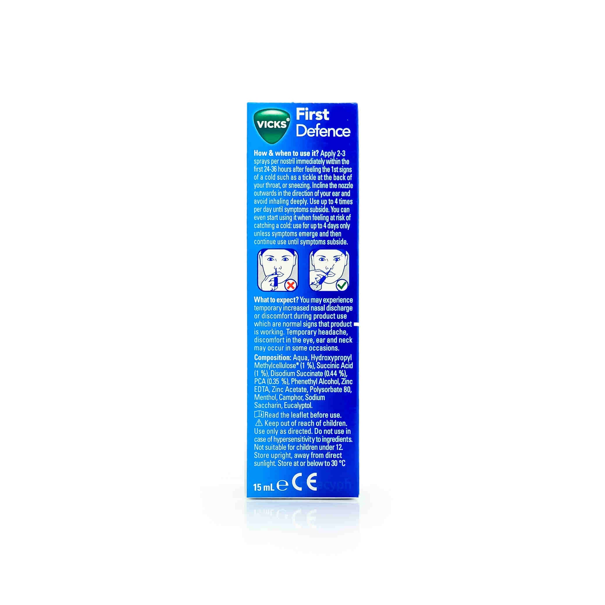 Vicks® First Defence Nasal Spray 15mL