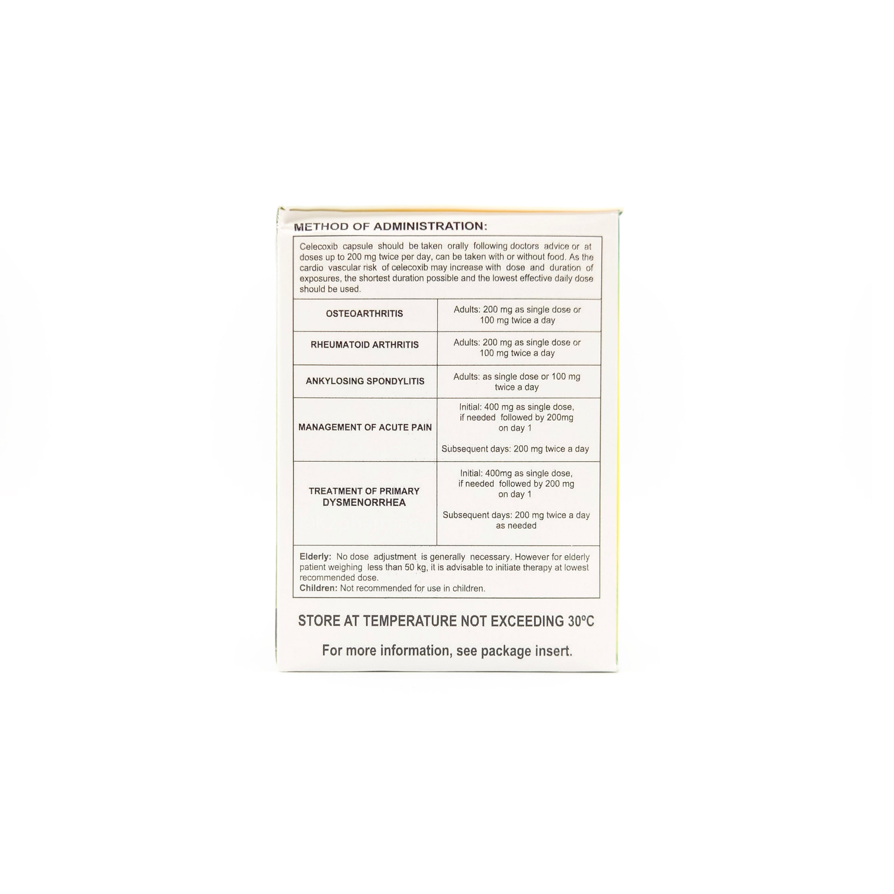 Xelic® Celecoxib 200mg Capsule