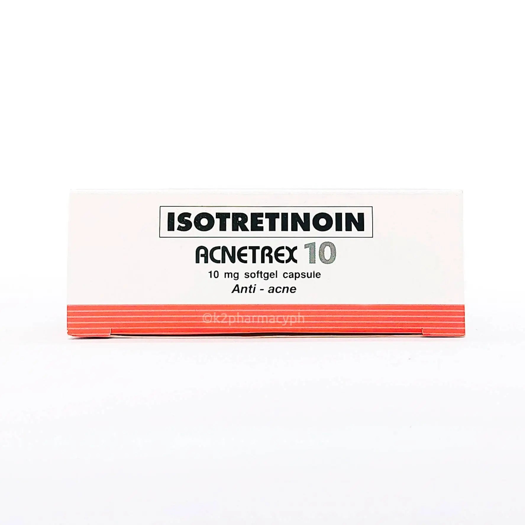 Acnetrex 10 Isotretinoin 10mg Capsule Metro Drug Inc.