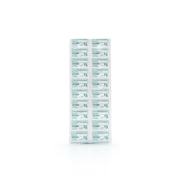 Antamin Chlorphenamine Maleate 4mg Tablets