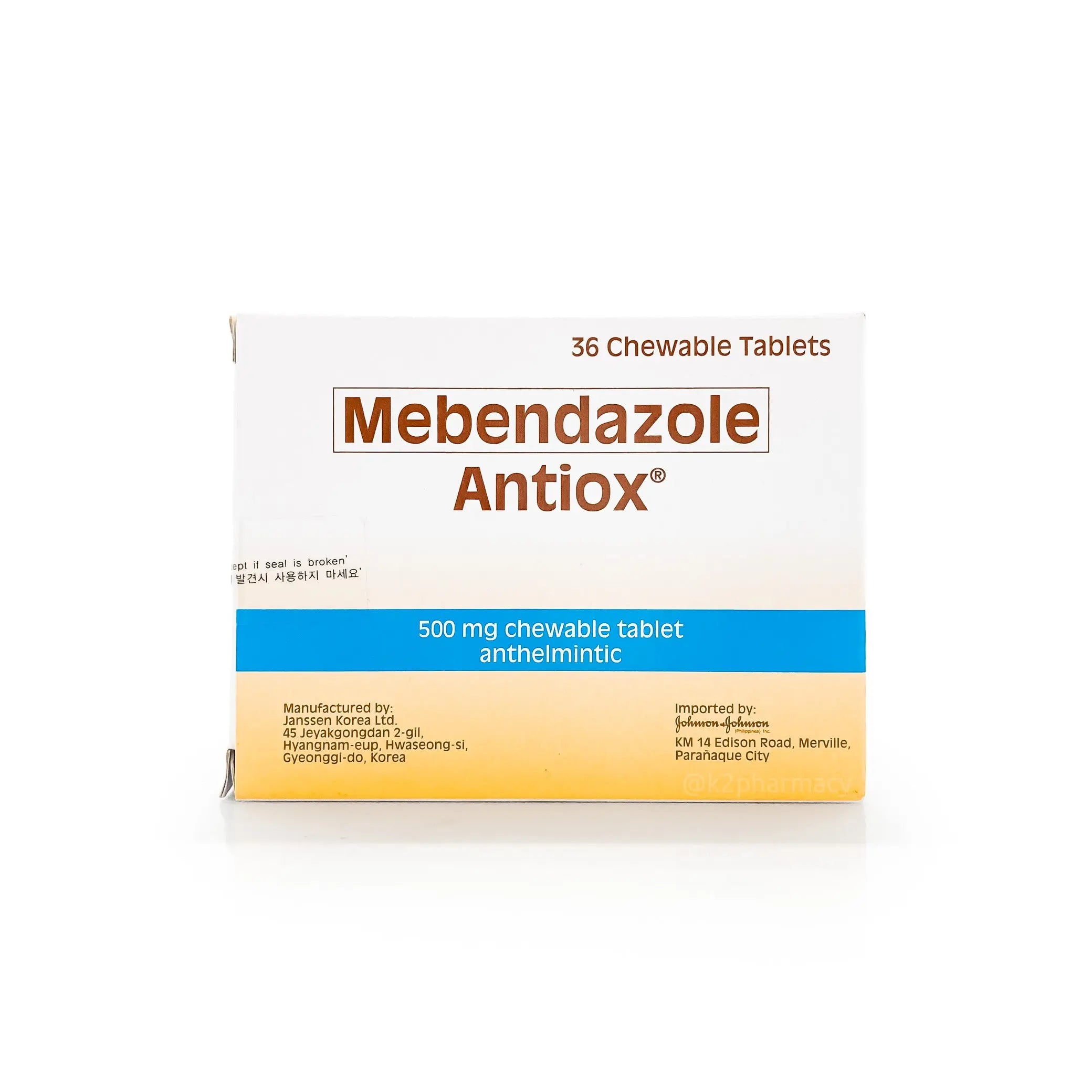 Antiox® 500mg Chewable Tablets Apollo Plus Distribution Inc.