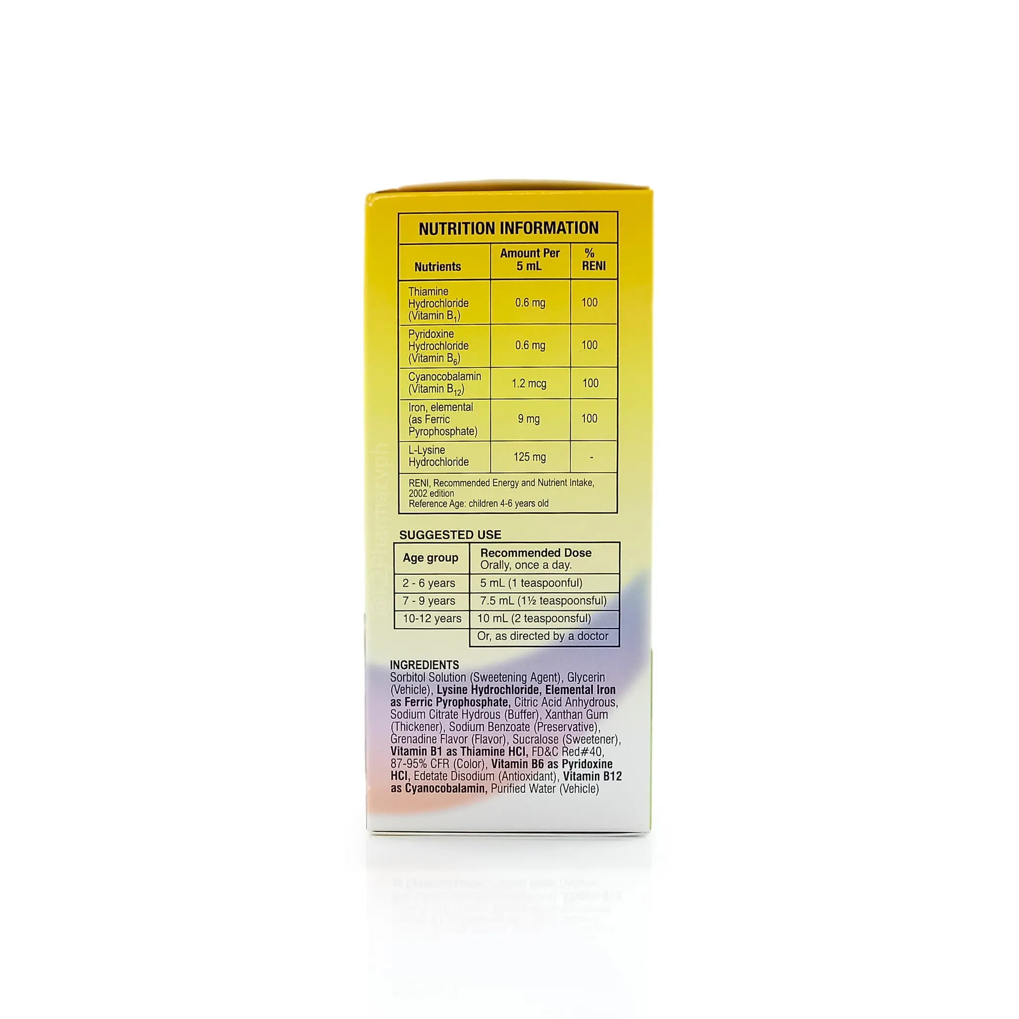 Appebon® Kid Syrup 250ml UNILAB INC. United Laboratories, Incorporated