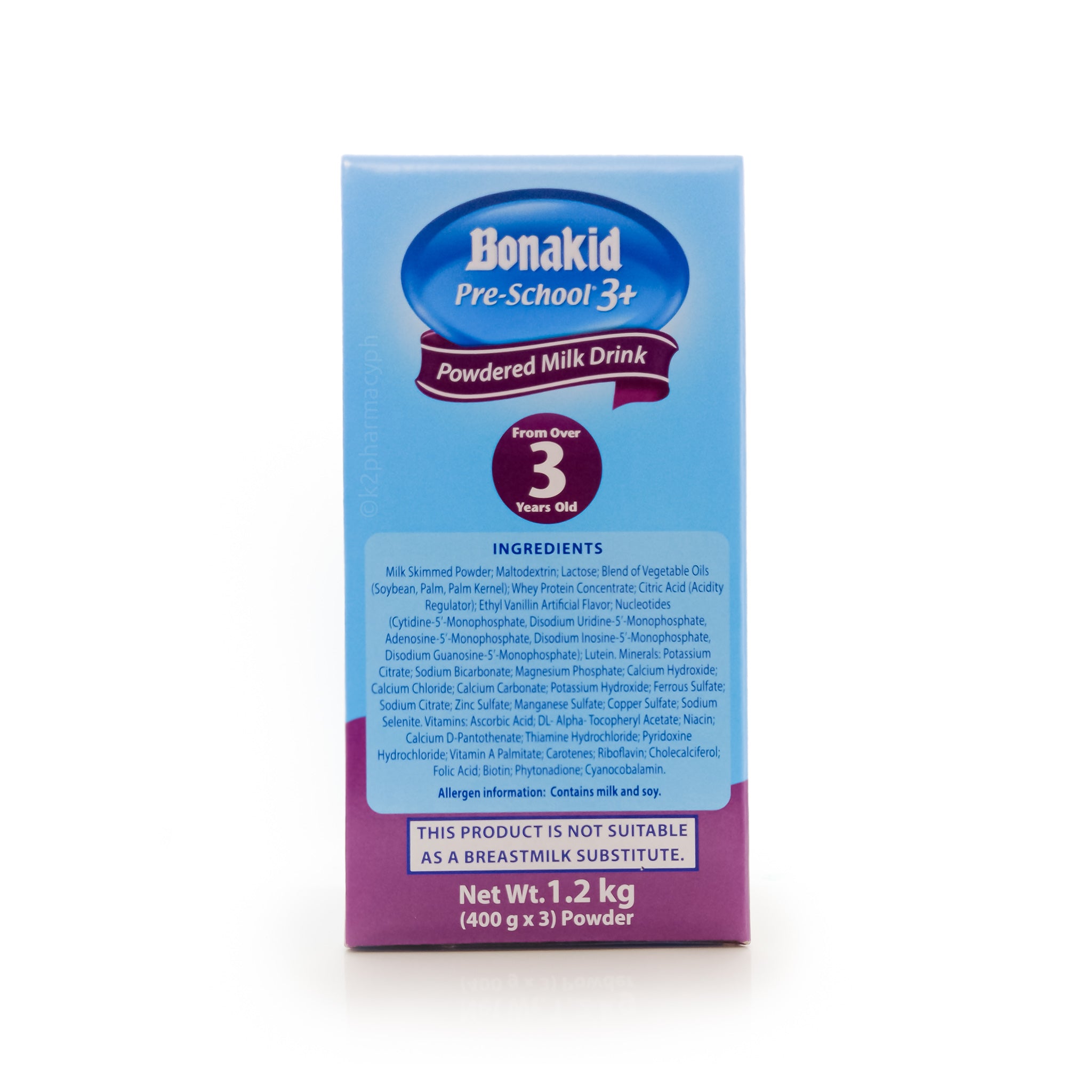 Bonakid Pre-School® 3+ Powdered Milk Drink (for 3yo+) 1.2kg