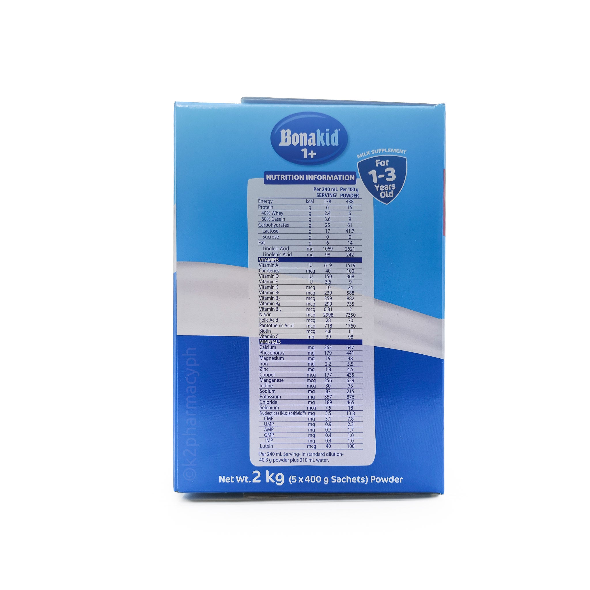 Bonakid®1+ Milk Supplement 2kg