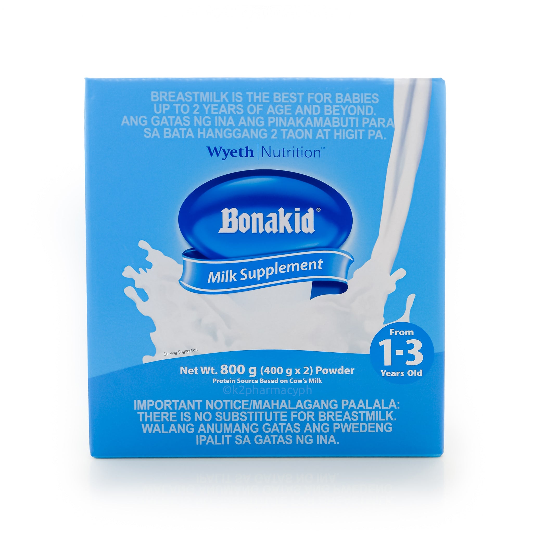 All / Bonakid® 800g (400 g x 2) (For 1 -3 Years old)