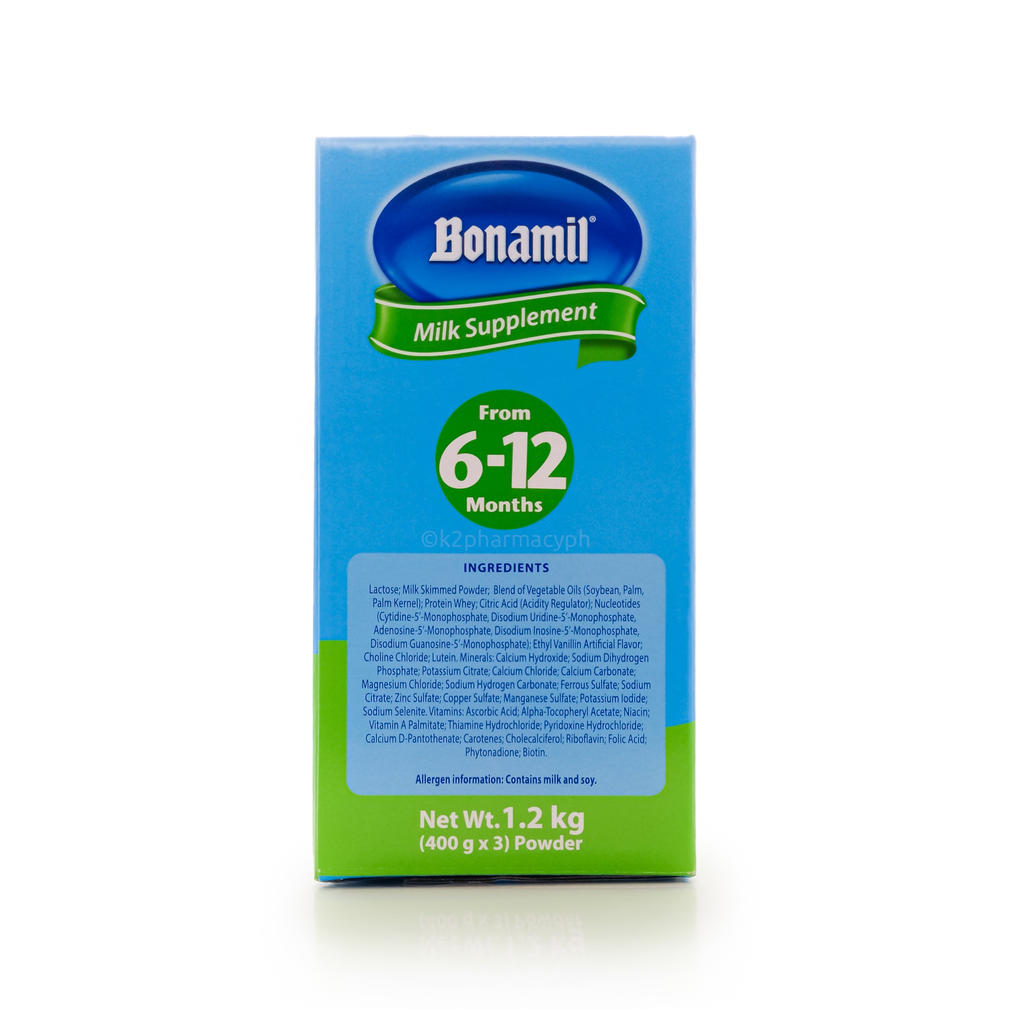 Bonamil® From 6 - 12 months 1.2 kg ( 400g x 3 )