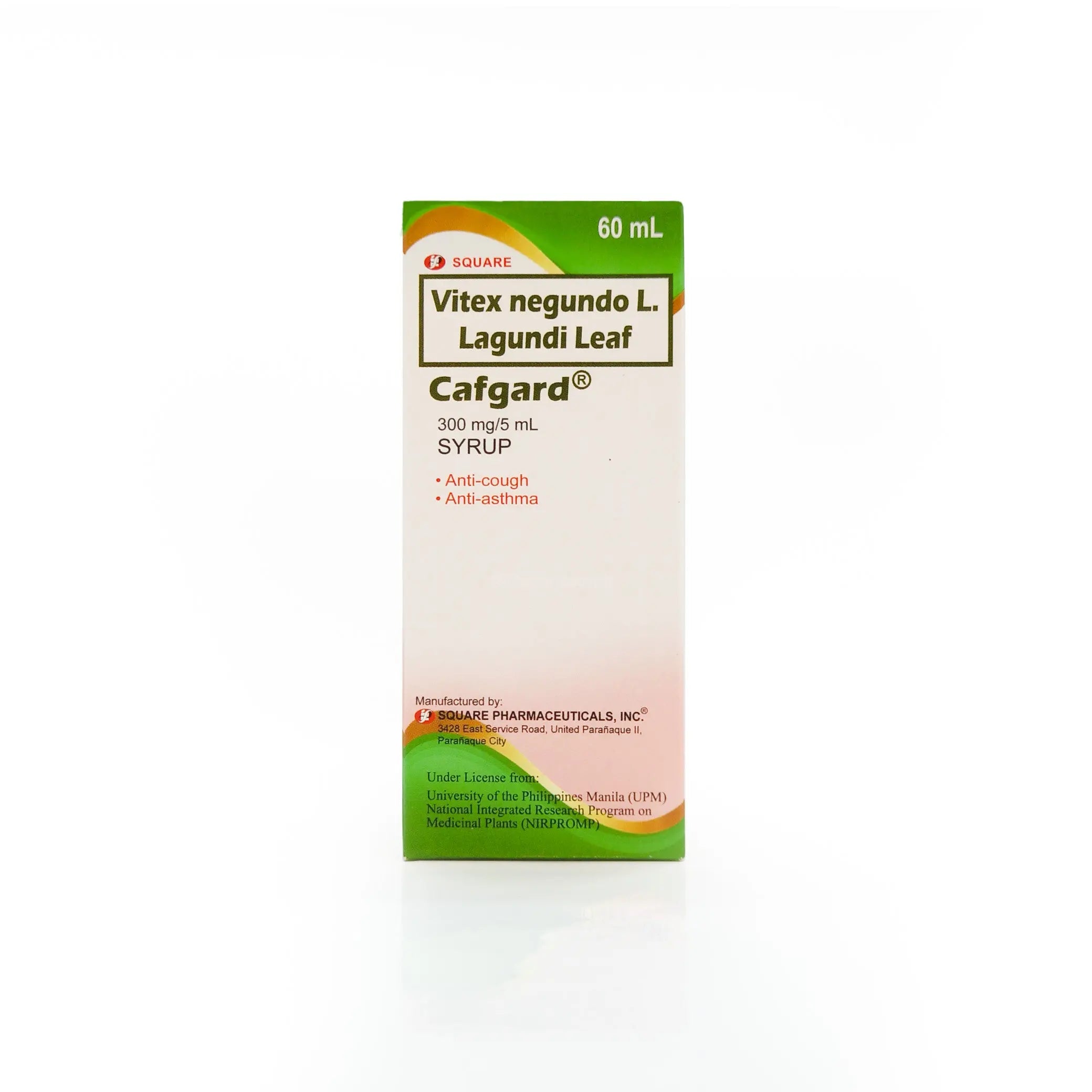 Cafgard® 300mg / 5 mL Syrup Strawberry Flavor 60mL Regimed Pharmaceutical