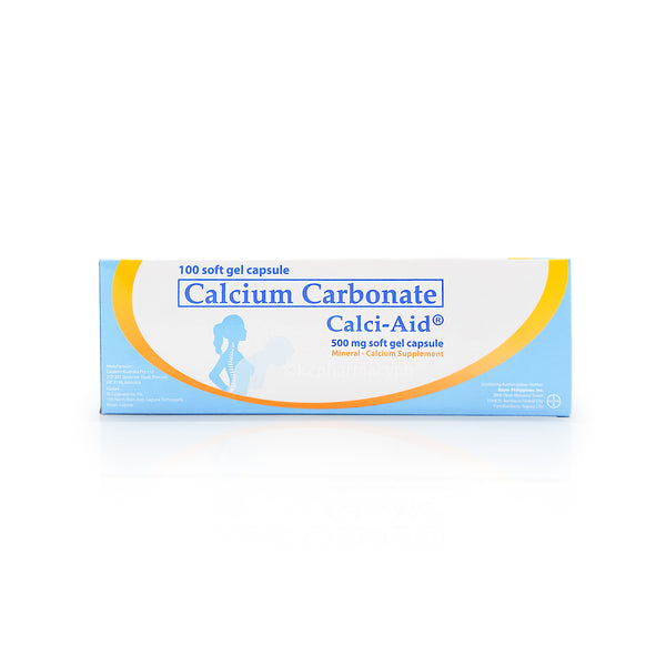 Calci-Aid® 500mg Soft Capsule