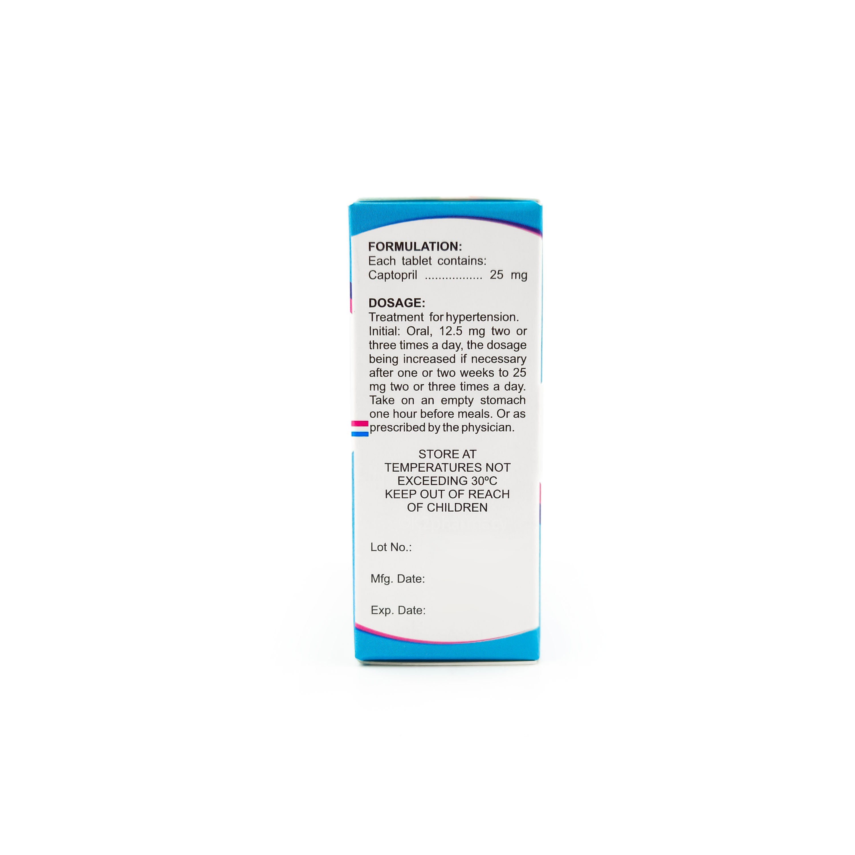 Captobes Captopril 25mg Tablet