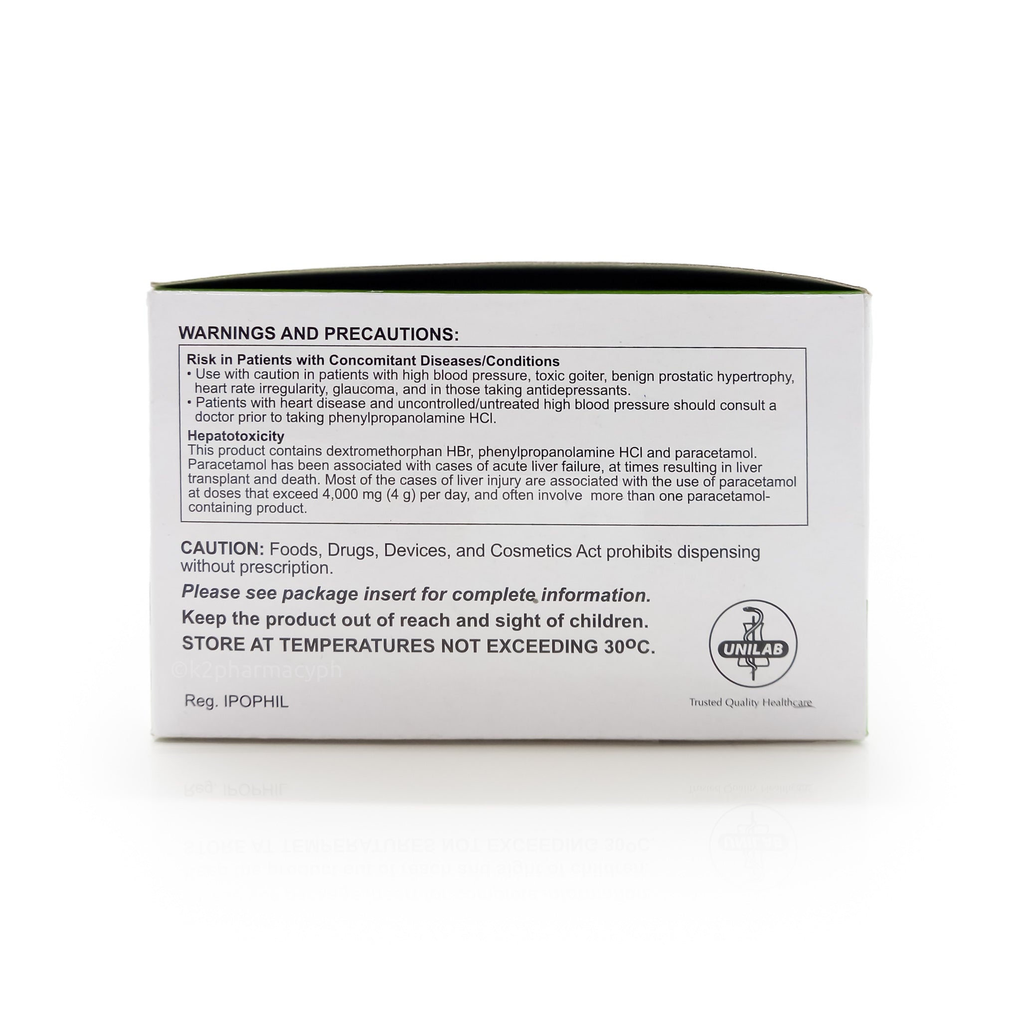 Decolsin® 15mg/25mg/325mg Capsule