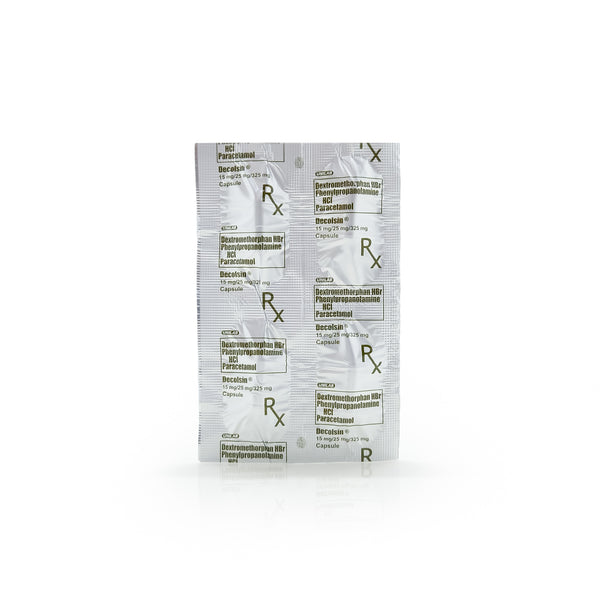 Decolsin® 15mg/25mg/325mg Capsule