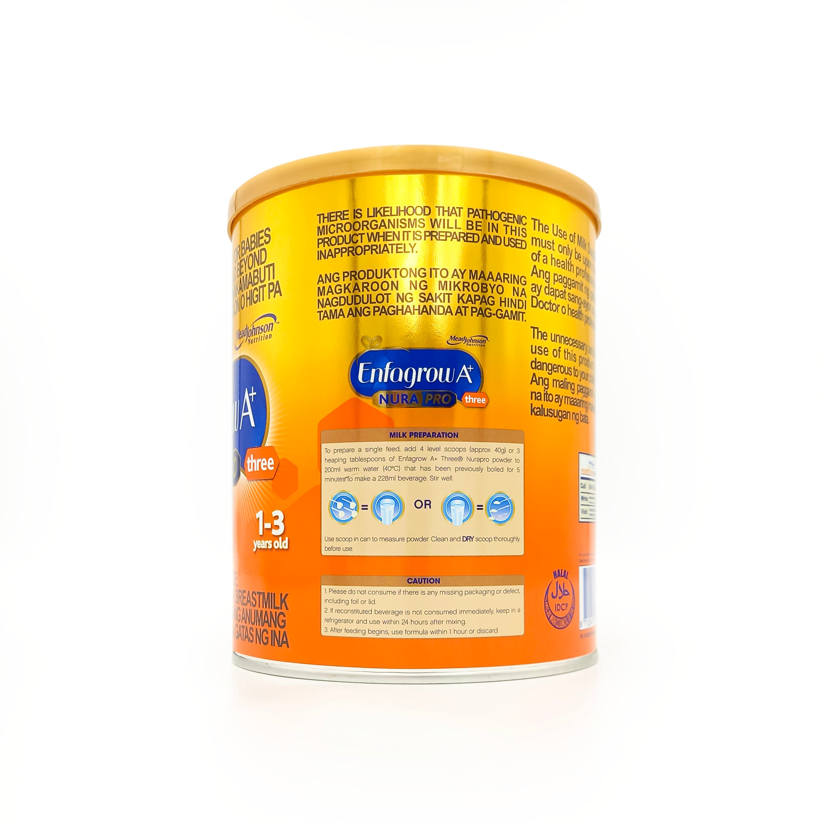 Enfagrow A+ Three Nura Pro Milk Supplement Powder 900g