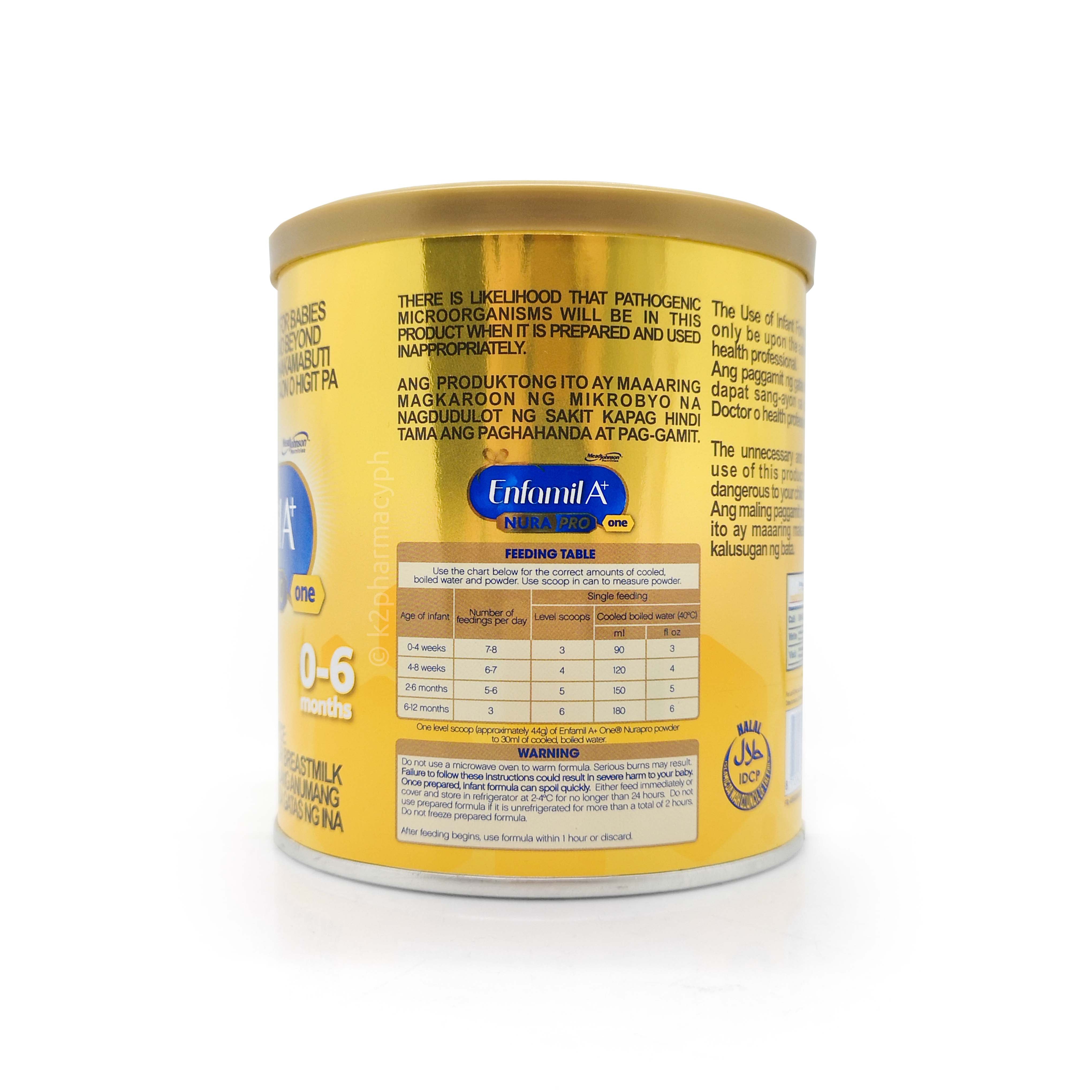 Enfamil A+ One Nura Pro Infant Formula Powder 350g