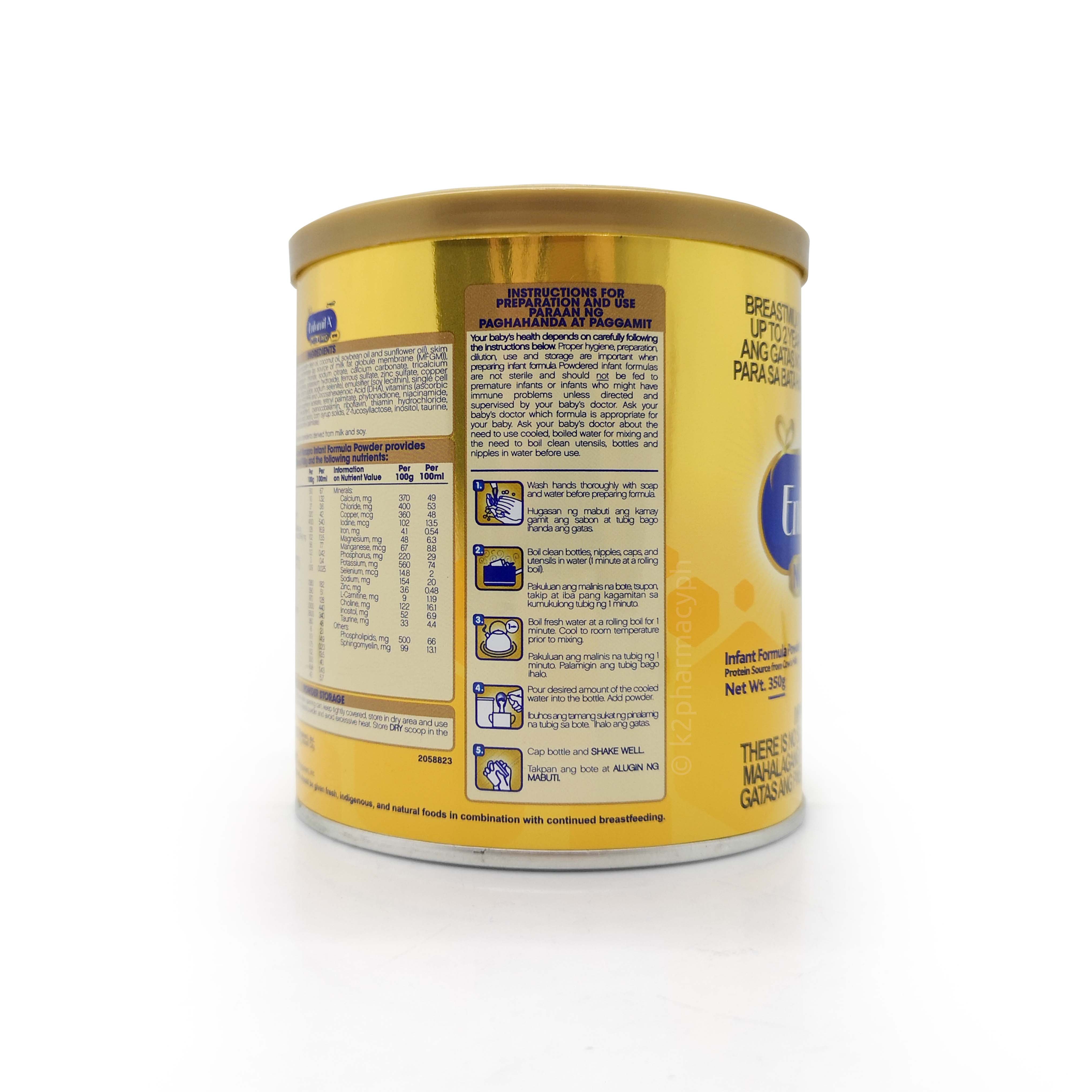 Enfamil A+ One Nura Pro Infant Formula Powder 350g