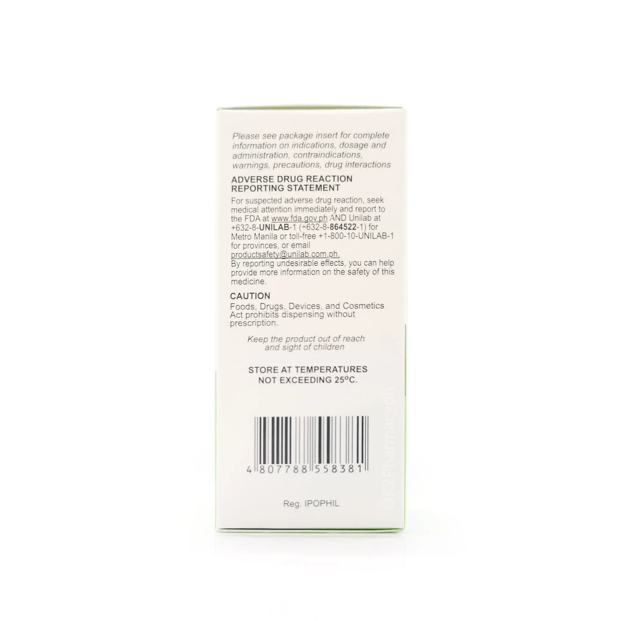 Exflem 600mg Granules for Solution UNILAB INC. United Laboratories ...