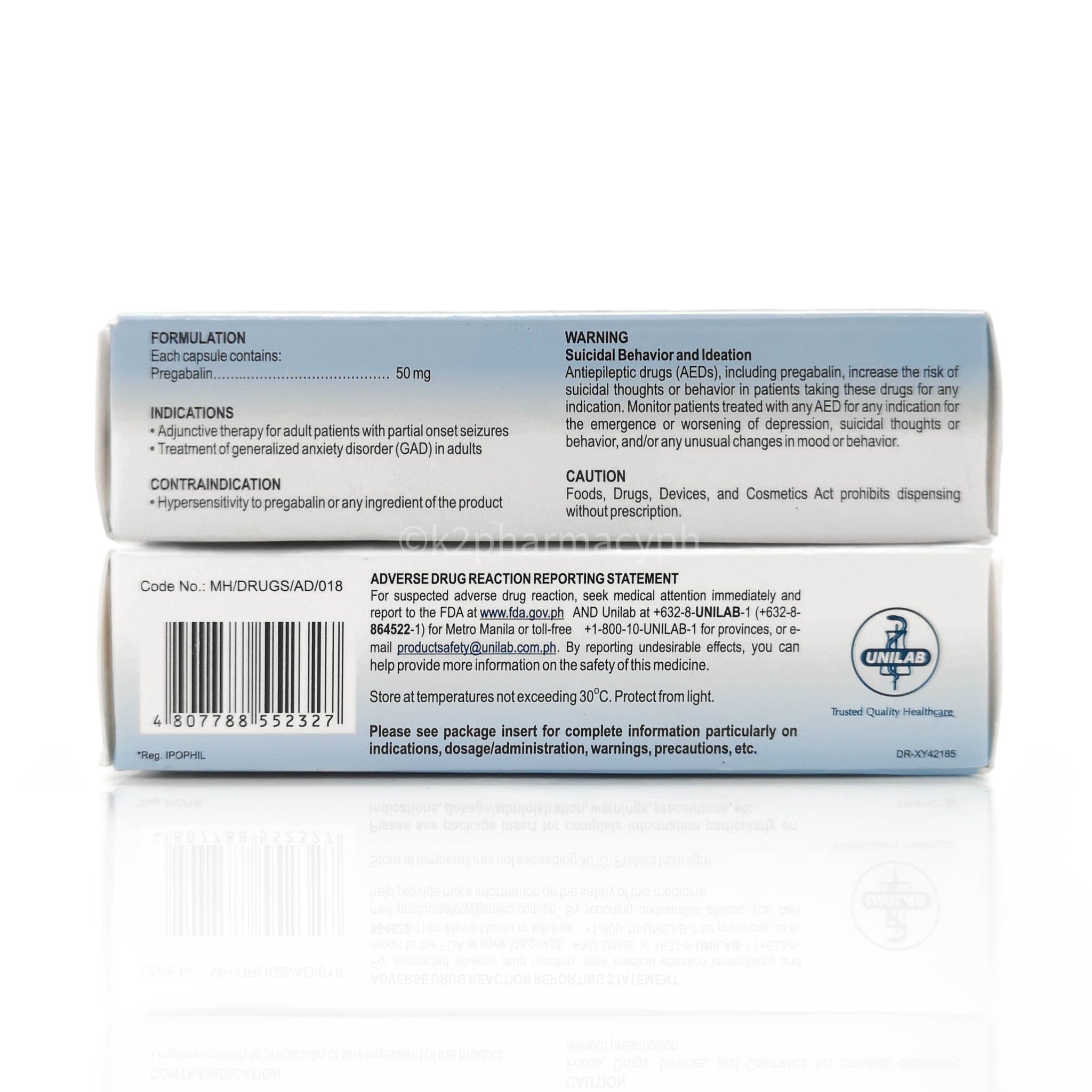 Funxion® 50mg Capsules