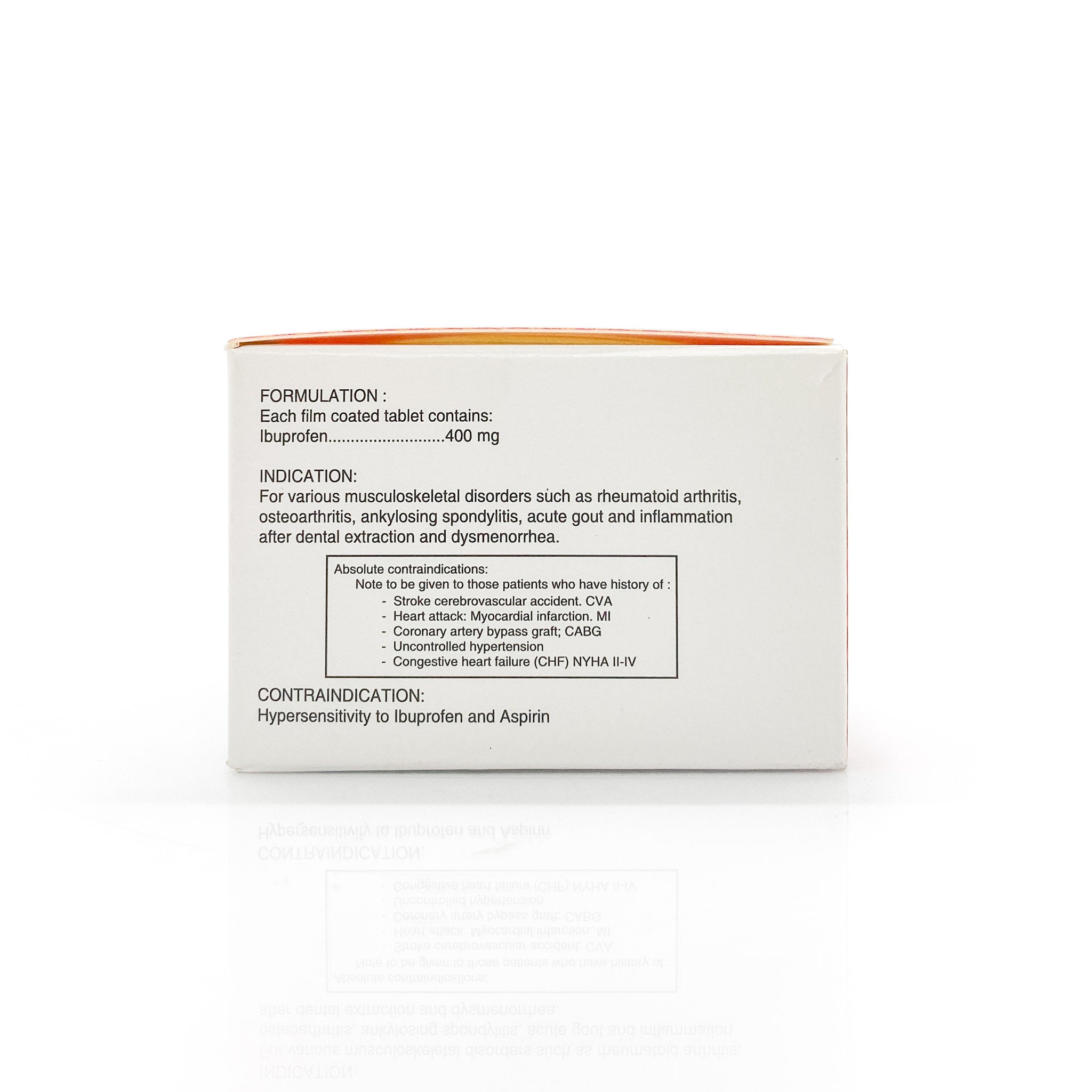 Ibufen Ibuprofen 400mg Tablet