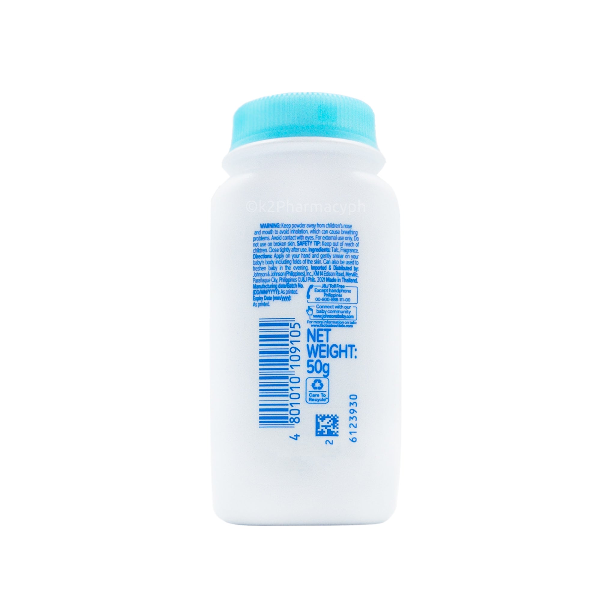 Johnson's® Baby Powder Active Fresh™ 50g
