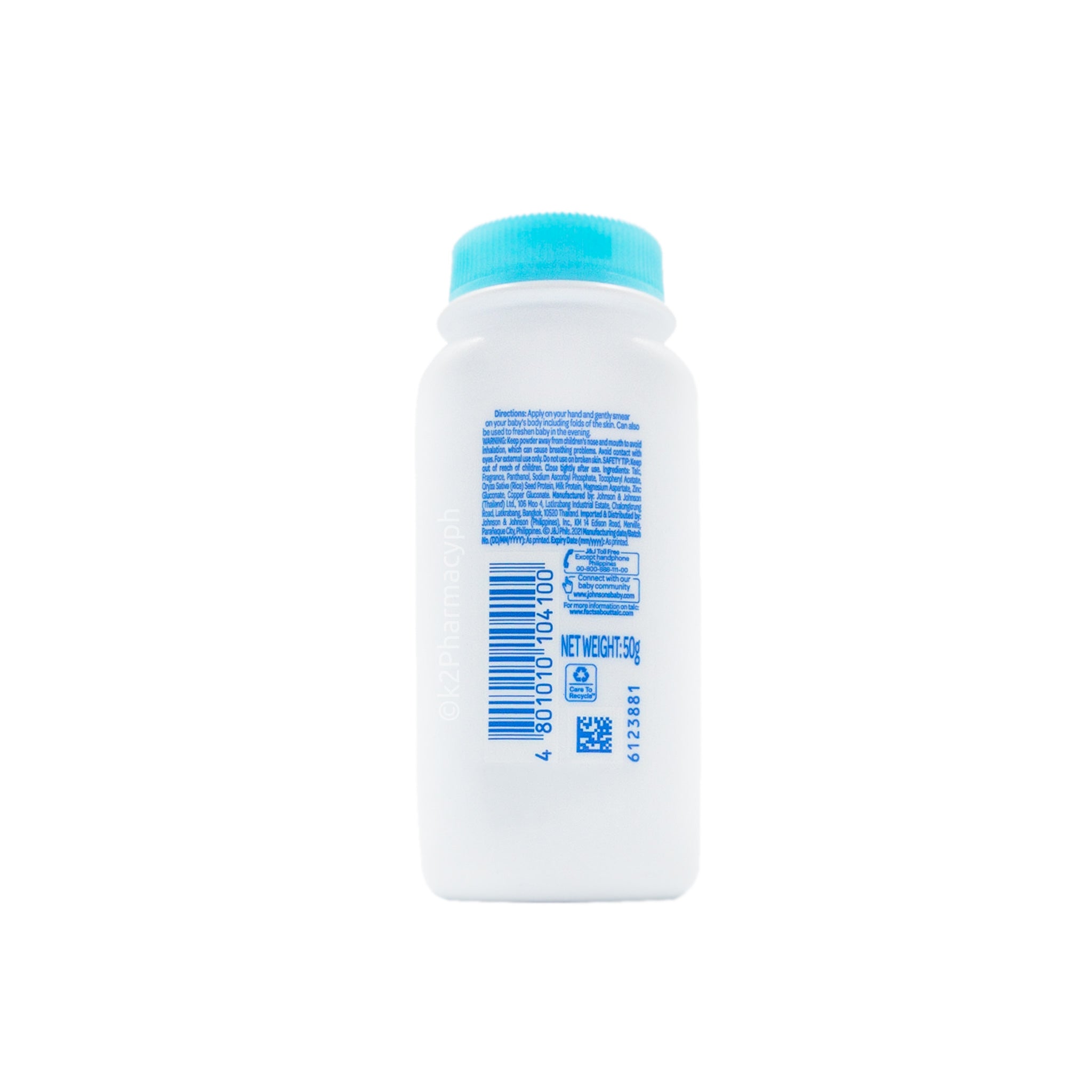 Johnson's® Baby Powder Milk+Rice 50g