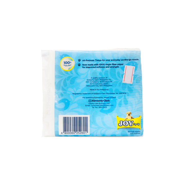 Joy® Pop-Up All Purpose Tissue Blue