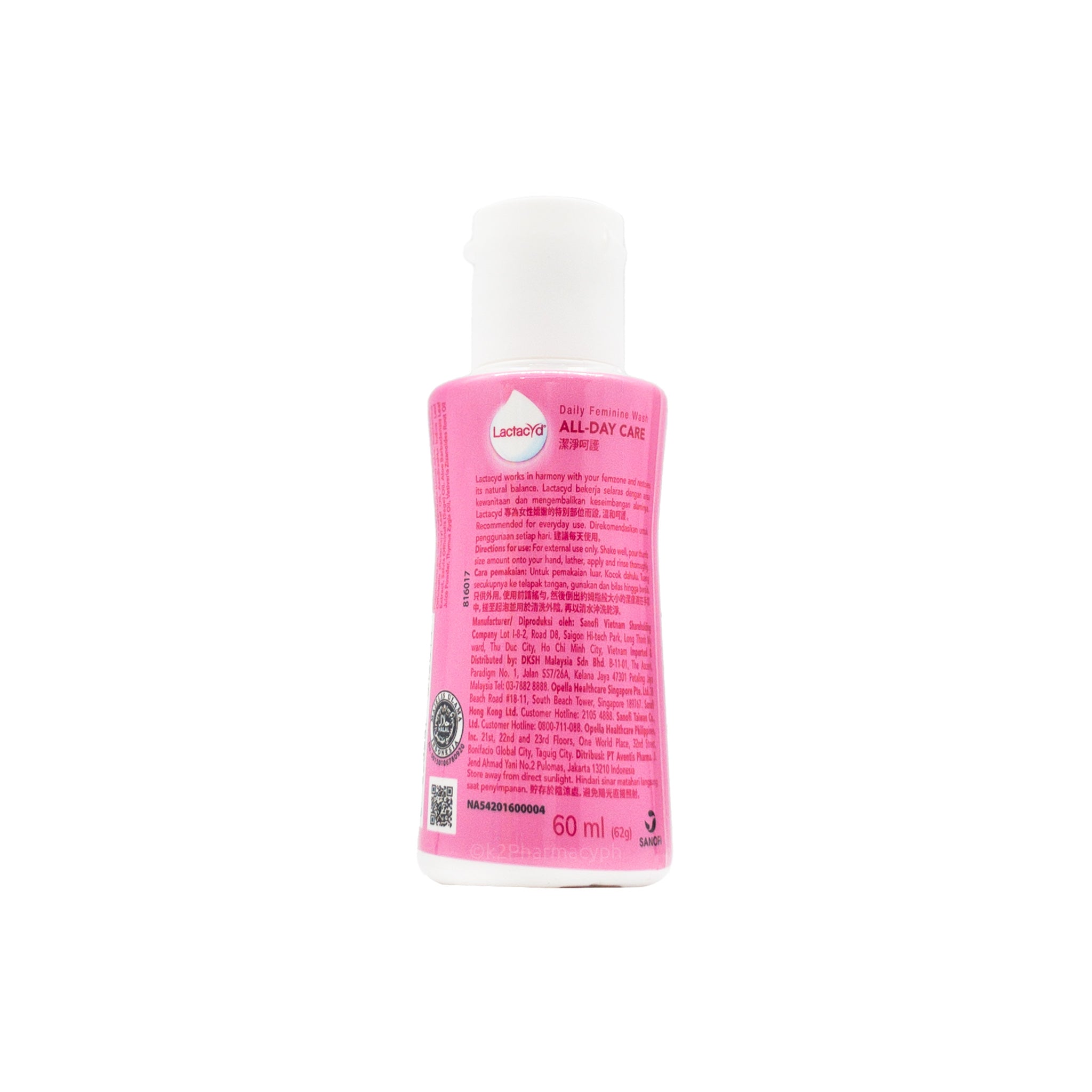 Lactacyd® Feminine Wash All-Day Care 60mL