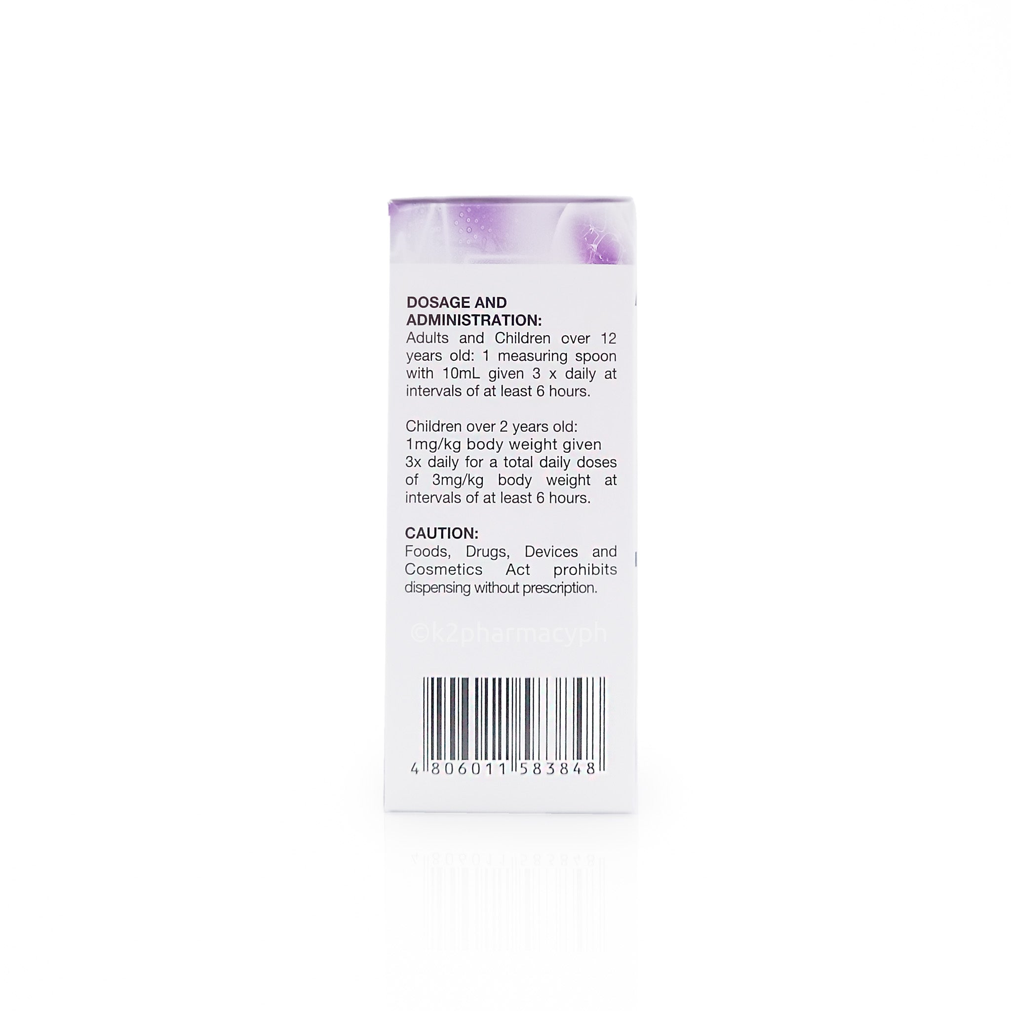 Levopront® 30mg/5mL Syrup 60mL