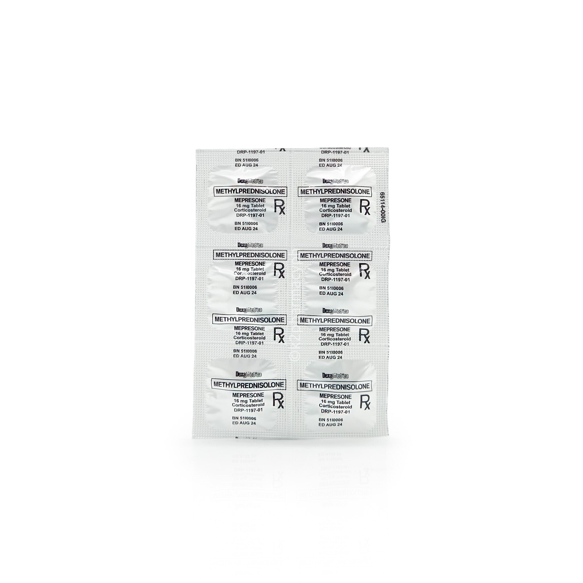 Mepresone Methylprednisolone 16mg Tablet